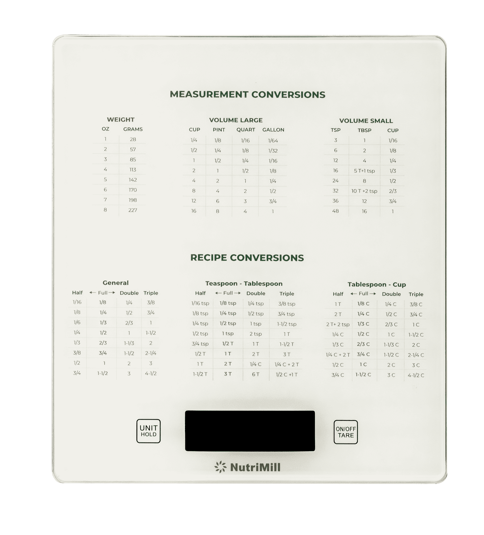 NutriMill Large Kitchen Scale - Walmart.com