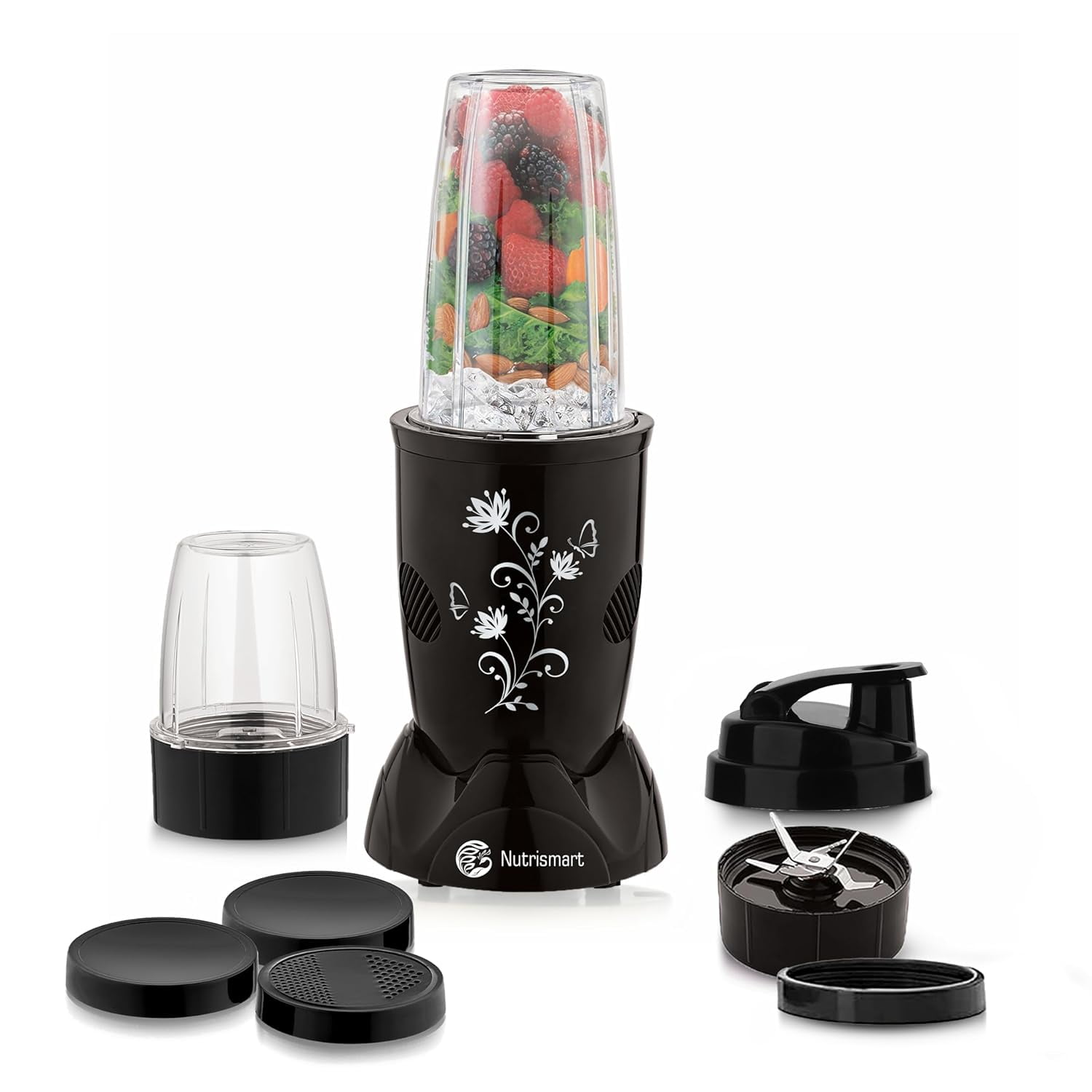 NutriSmart Multifunction NutriBlender 2 Polycarbonate Jars 500 Watts ...