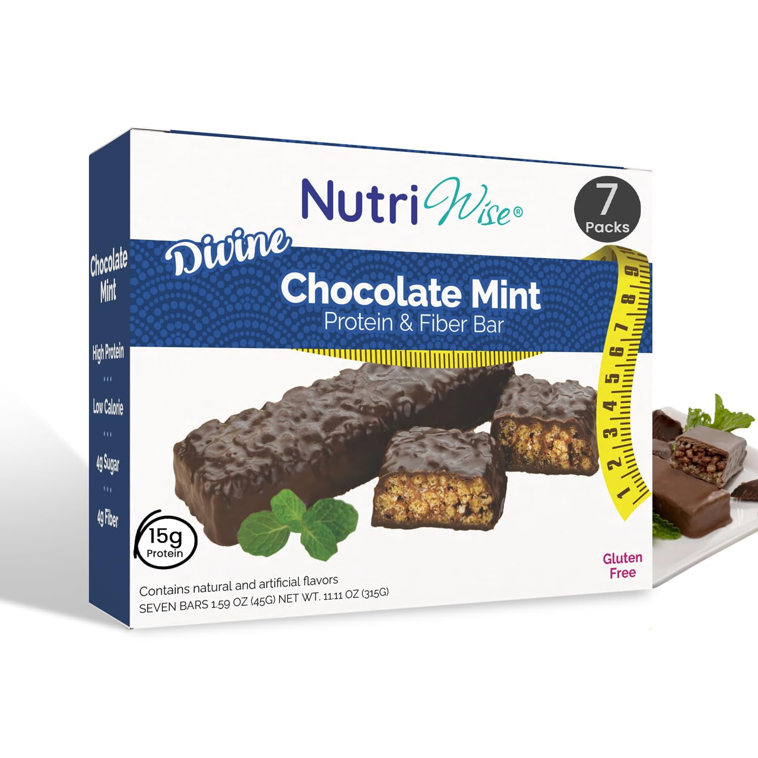 NutriWise - Diet Bars OIF8 | High Protein - Gluten Free - Low Cholesterol - Low Sodium - Low ...