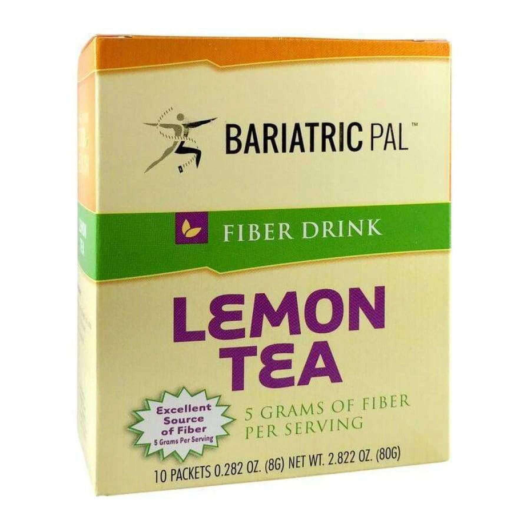 NutriWise® Lemon Tea Fiber Drink (10/Box) - Walmart.com
