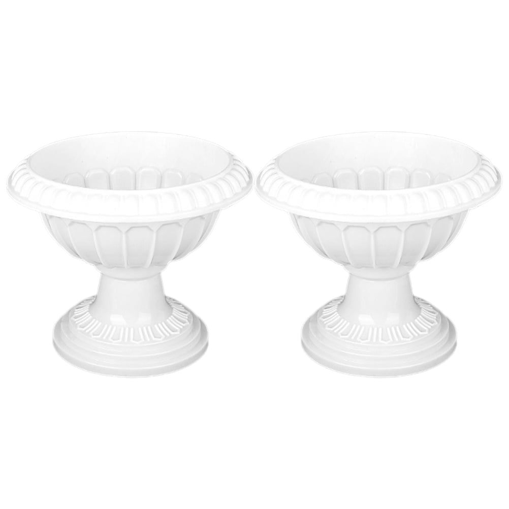 Nutrianeous 2 Pcs European Style Roman Flower Pot European Style Flower ...