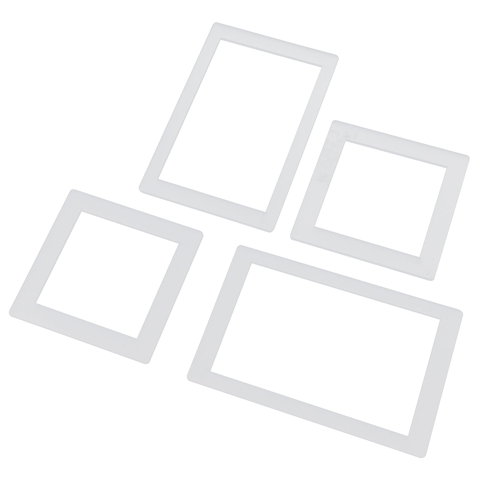 Nutrianeous 4 Pcs Socket Sticker Wall Plate Dark Socket Surround Board ...