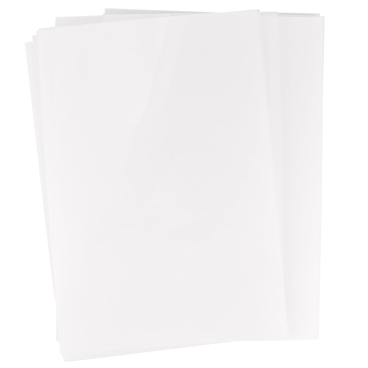 Nutrianeous Translucent Heat Shrink Paper Film Sheets 50Pcs 11.4x7.9in ...