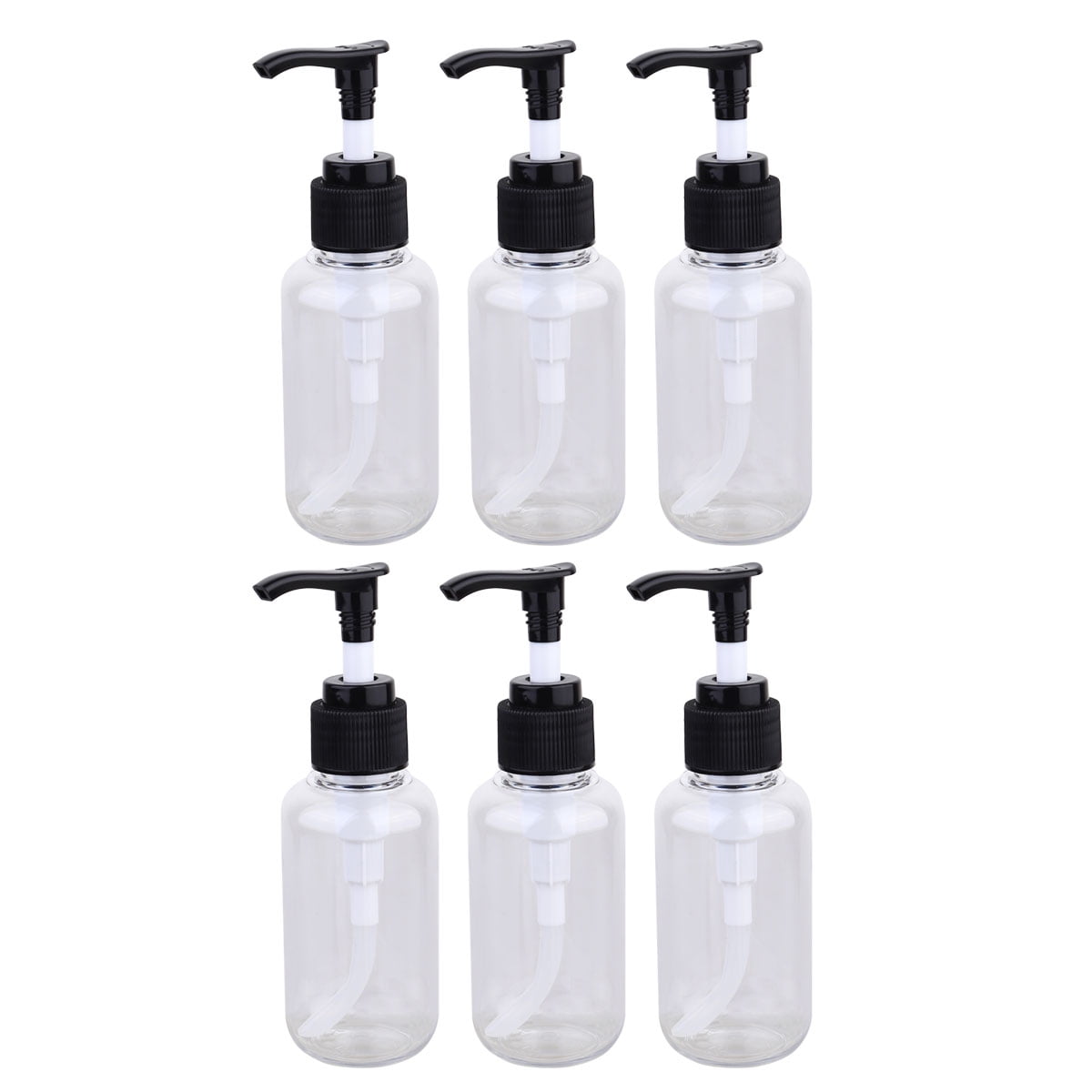 Nutrianeous 6Pcs Plastic Emulsion Bottle PET Subpackaging Bottle ...