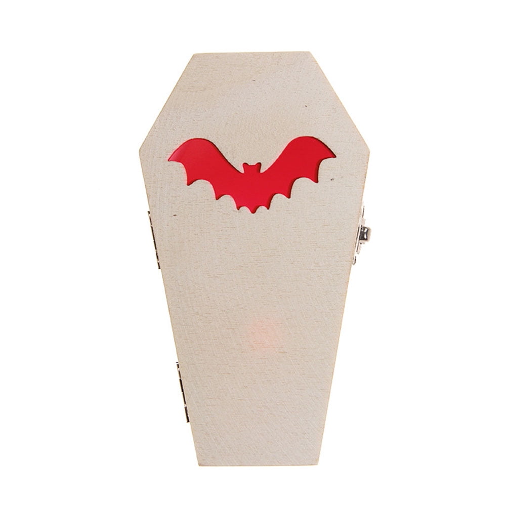 Nutrianeous Creative Bat Light Box Wood Night Lamp Funny Crafts Layout ...