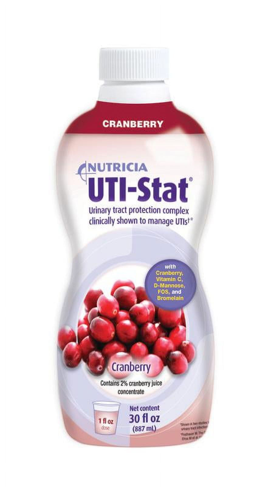 Nutricia UTI-Stat Bladder Support Supplement: Cranberry Flavor ...