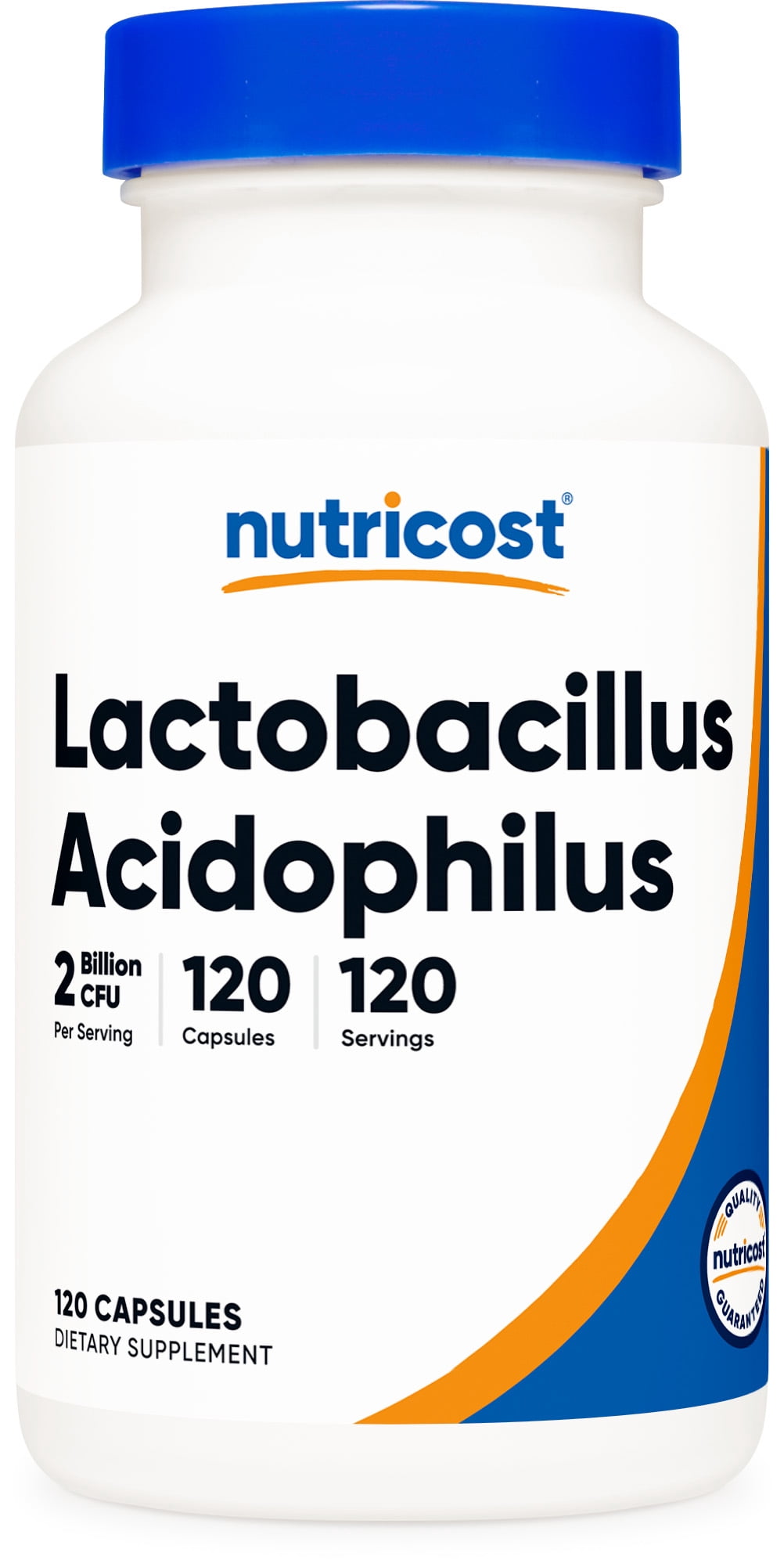 Nutricos Lactobacillus Acidophilus 2 Billion CFU Per Serving (120 ...