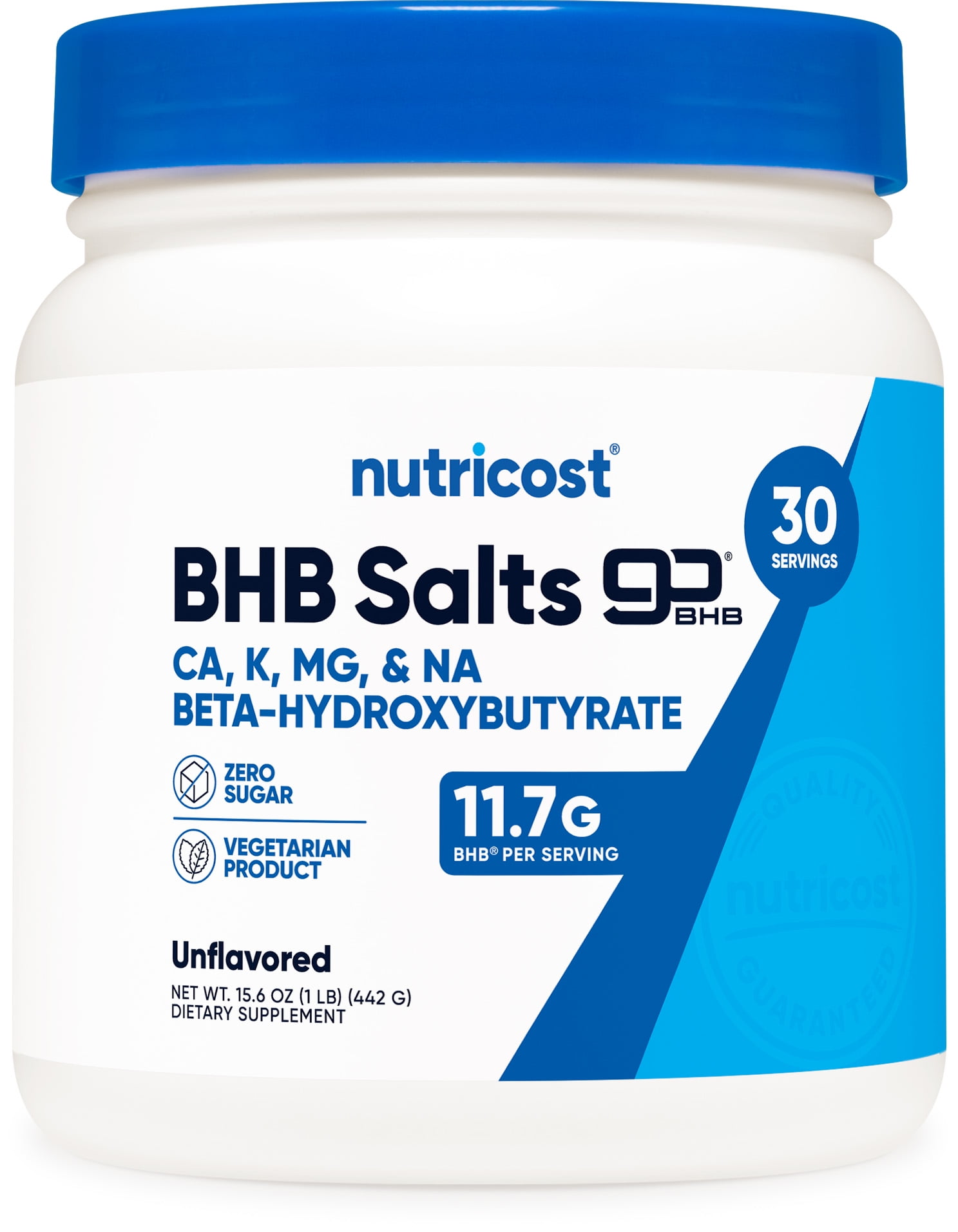 Nutricost 4-in-1 Keto BHB Powder (Unflavored) Exogenous Ketone Salts ...