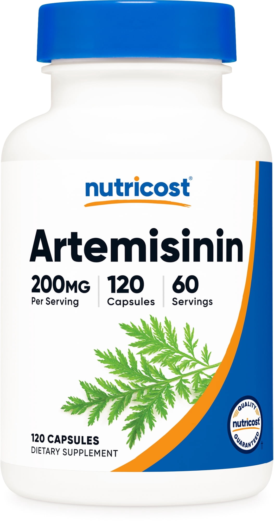 Nutricost Artemisinin 200mg Capsules, 120 Vegetarian Non-GMO Supplement ...