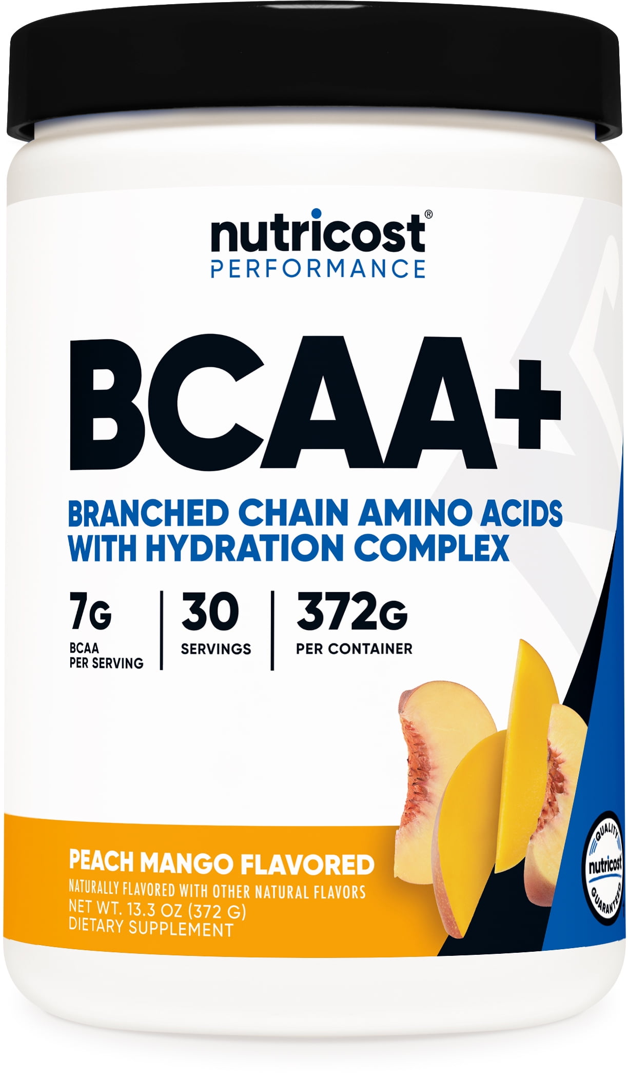Nutricost BCAA+ Hydration Powder (Peach Mango) 30 Servings - Branched ...