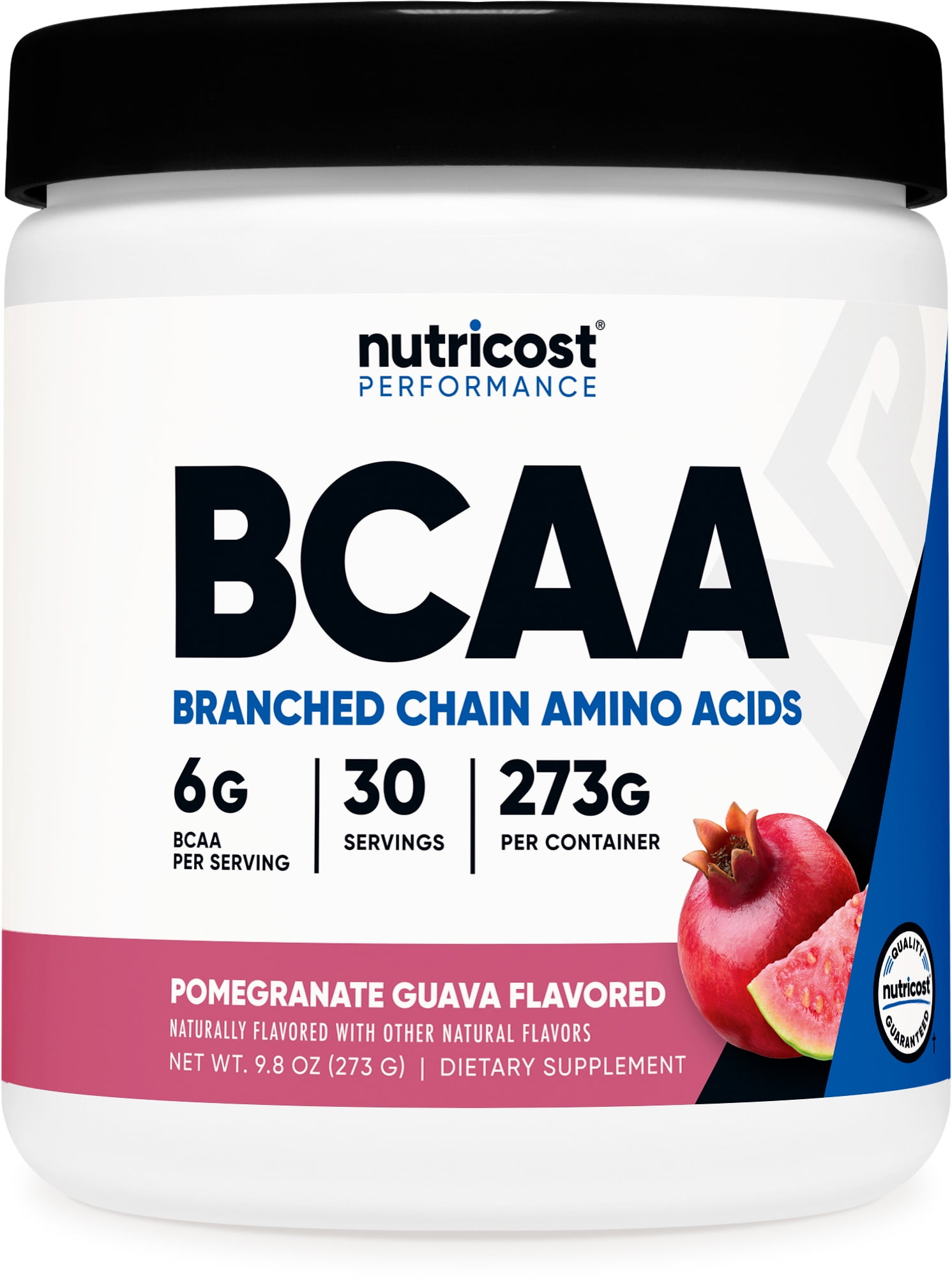 Nutricost BCAA Powder 2:1:1 (Pomegranate Guava, 30 Servings) - Branched ...