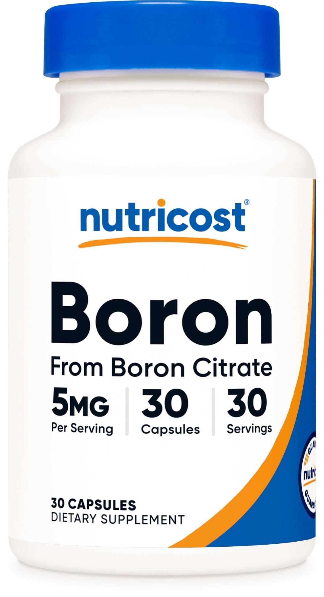 Nutricost Boron 5mg Vegetarian Capsules - 30 Servings - Walmart.com