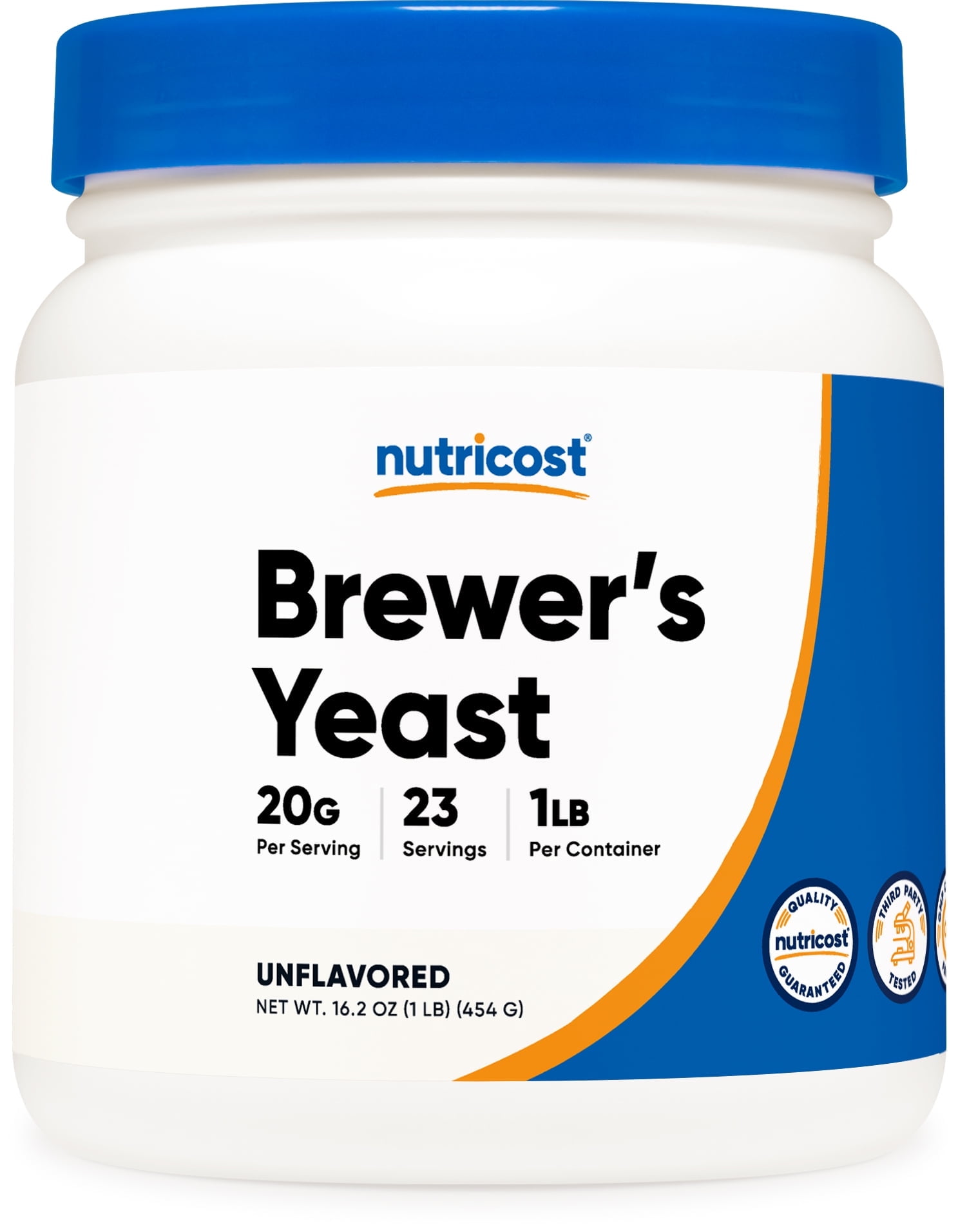 Nutricost Brewer's Yeast 16oz - 20 Grams per Serving, Powder - Non-GMO ...