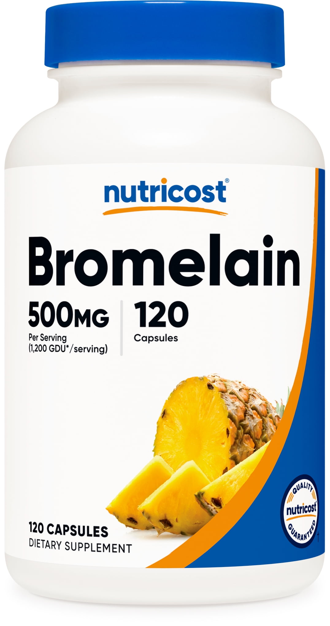 Nutricost Bromelain Supplement 500mg, 120 Vegetarian Capsules for ...