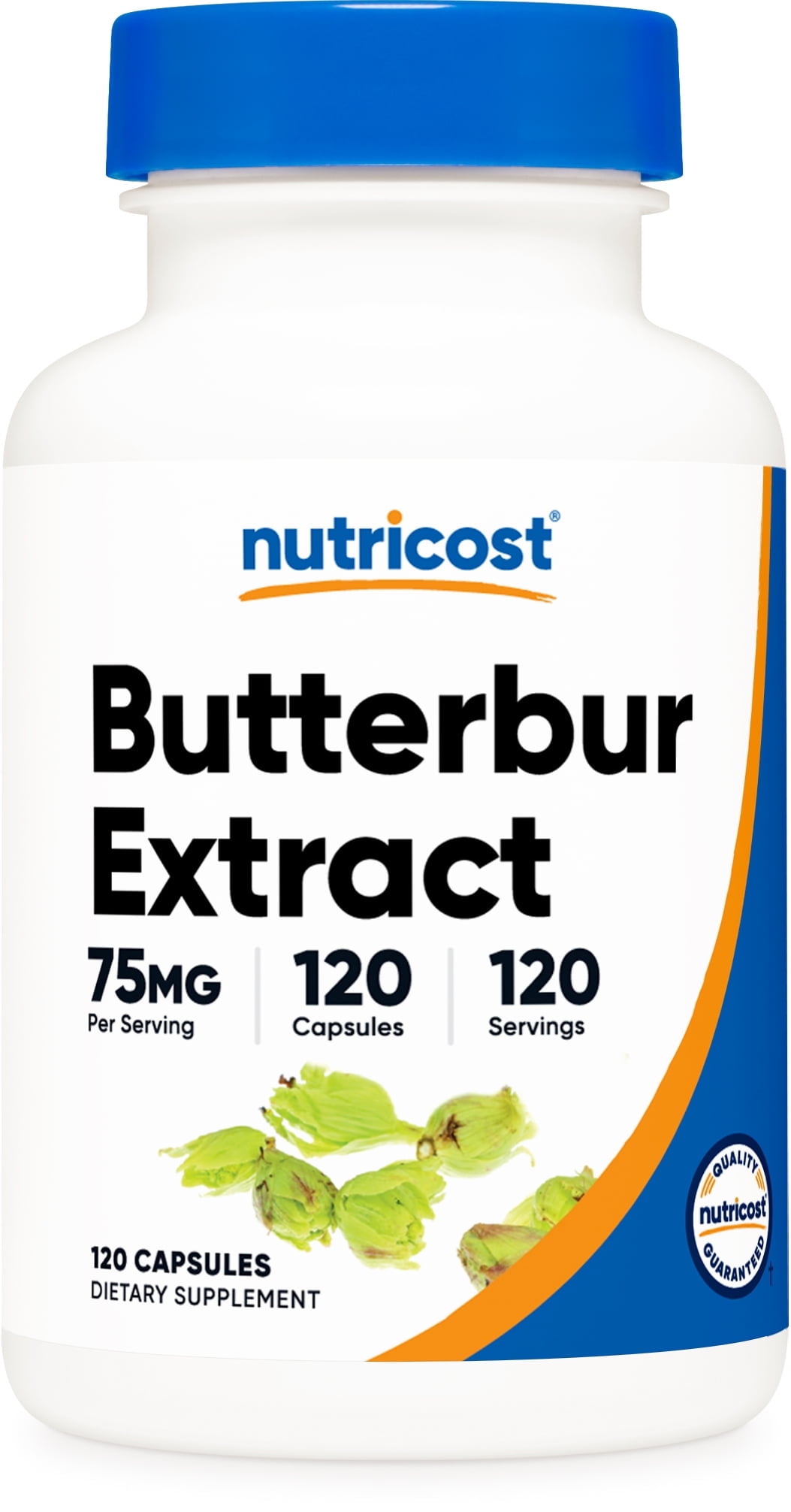 Nutricost Butterbur Extract Capsules 75mg - Gluten Free Non-GMO 120 ...