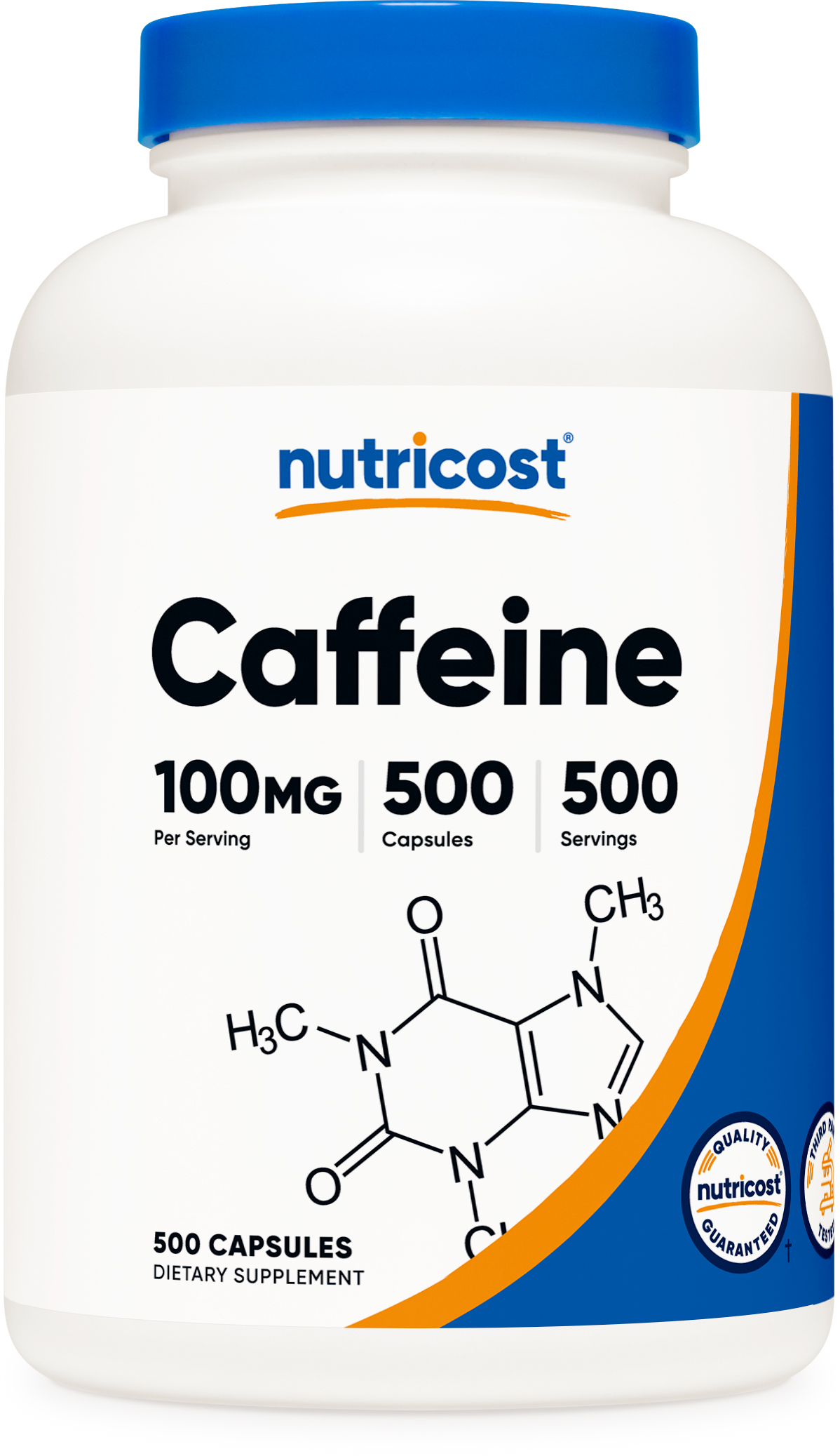 Nutricost Caffeine with L-Theanine Supplement, 100mg of Each, 240 ...