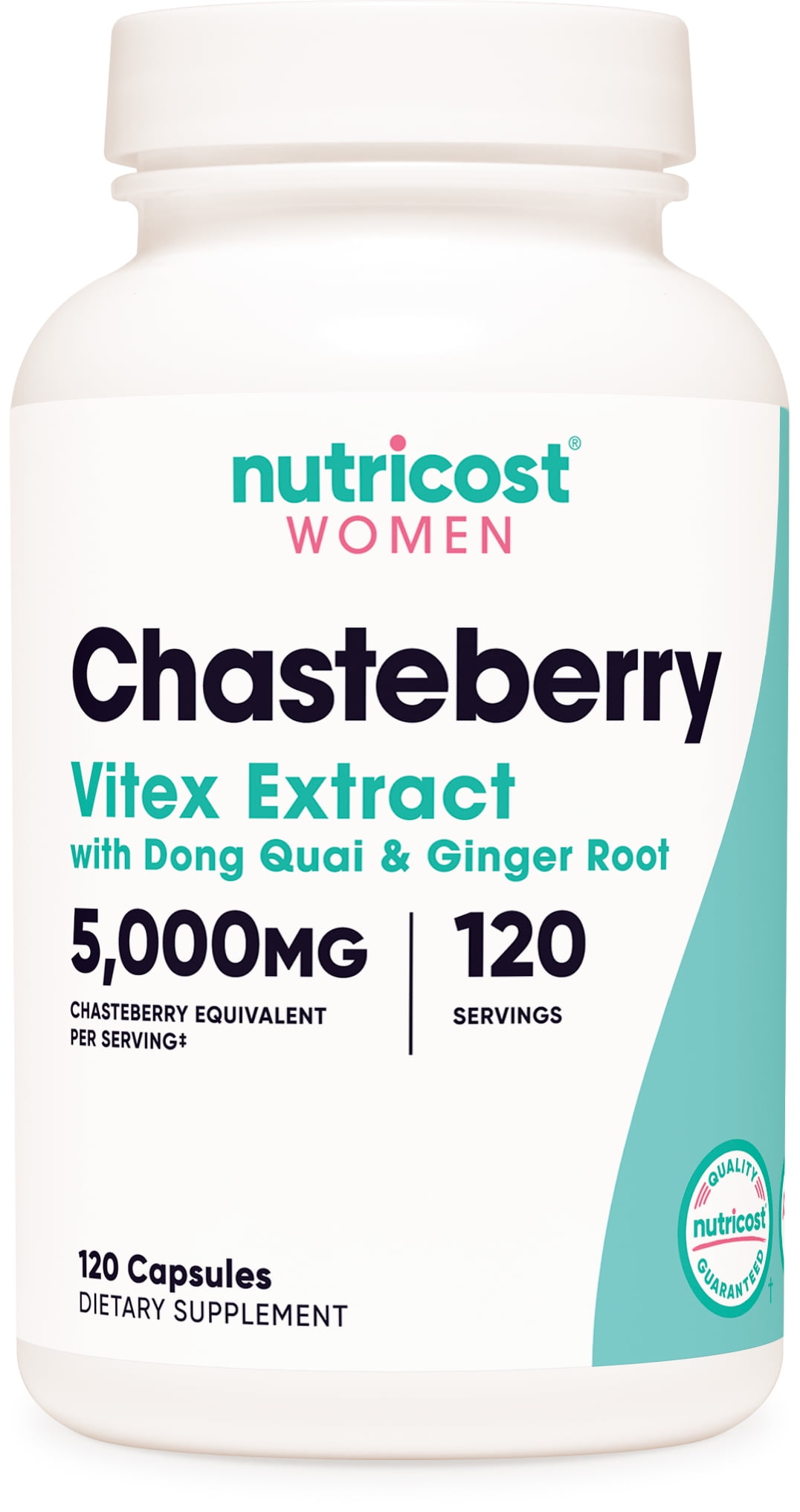Nutricost Chasteberry Supplement for Women 120 Capsules, 5000mg ...