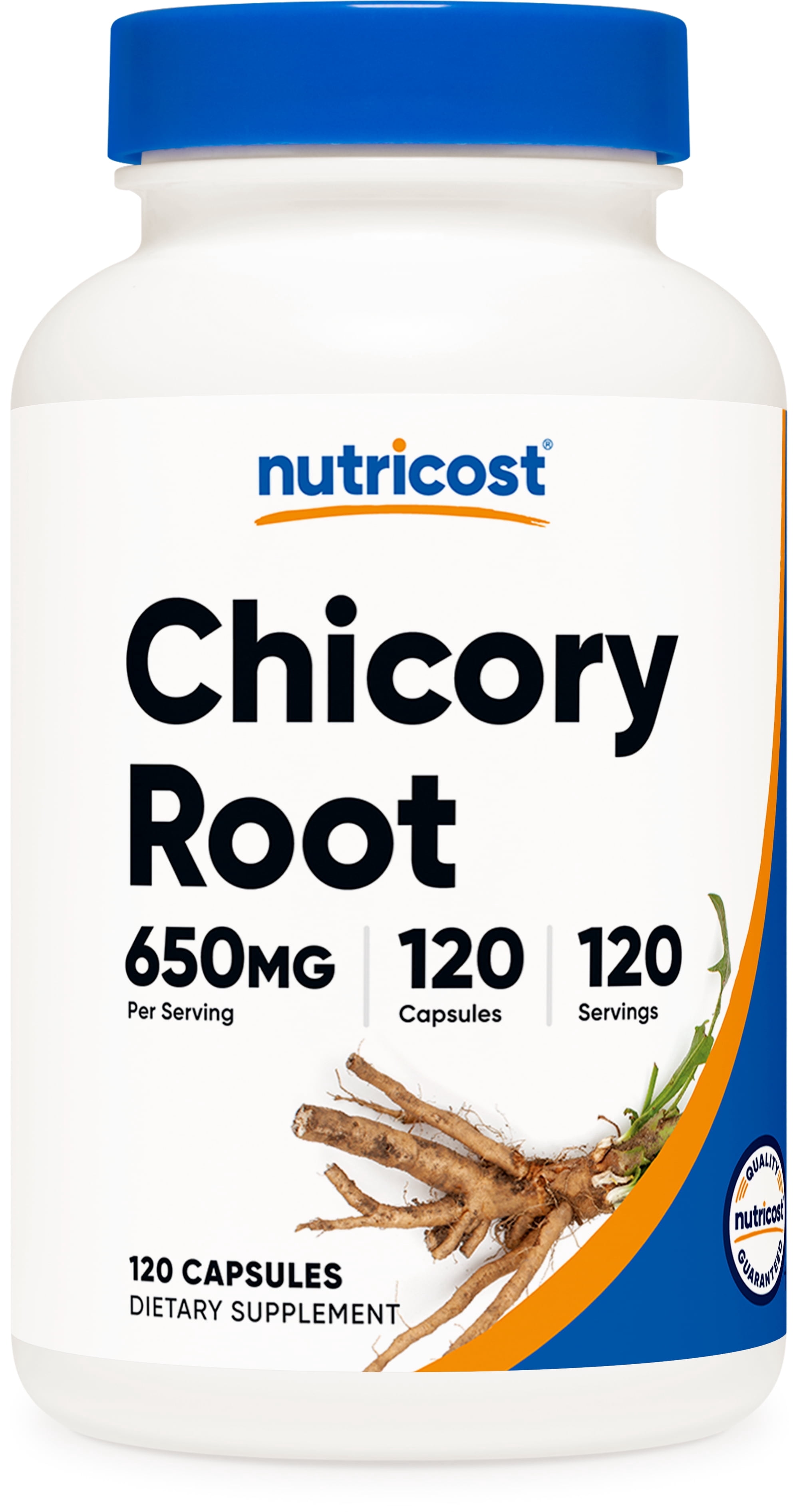 Nutricost Chicory Root 650mg Vegetarian Capsules - 120 Count - Walmart.com