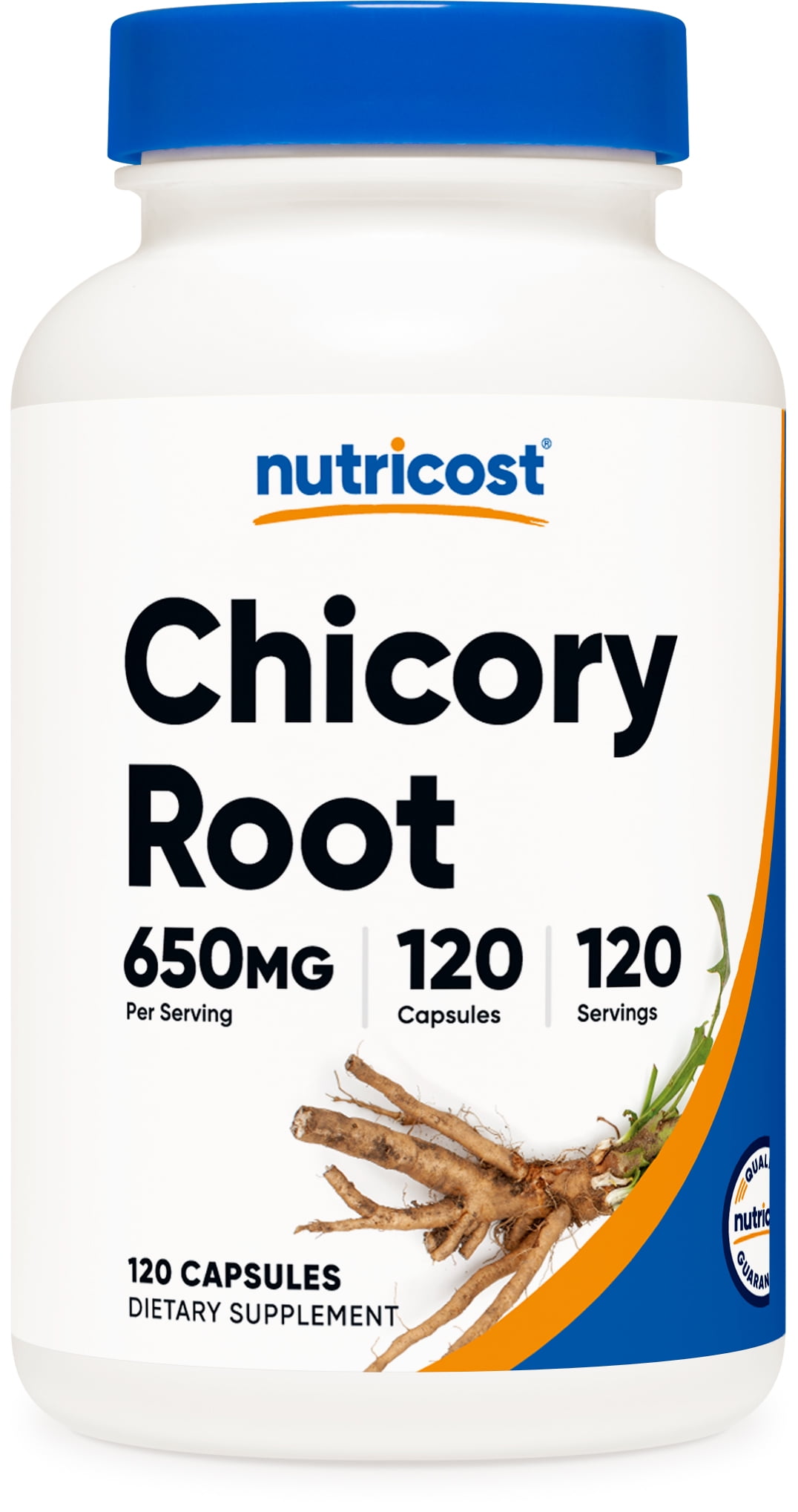 Nutricost Chicory Root 650mg 120 Capsules - Non-GMO, Gluten Free ...