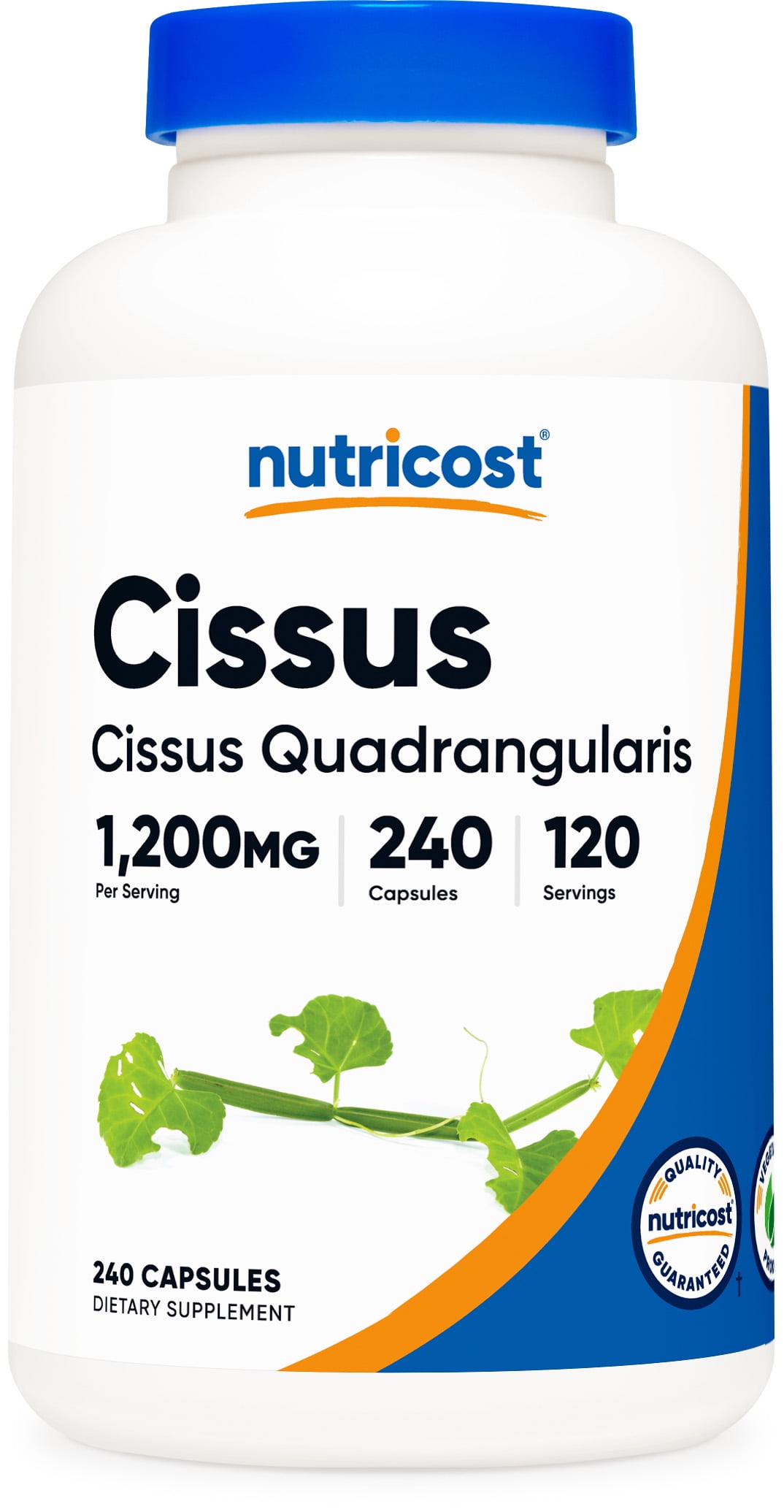 Nutricost Cissus Quadrangularis (1200mg) 240 Capsules - Gluten Free ...