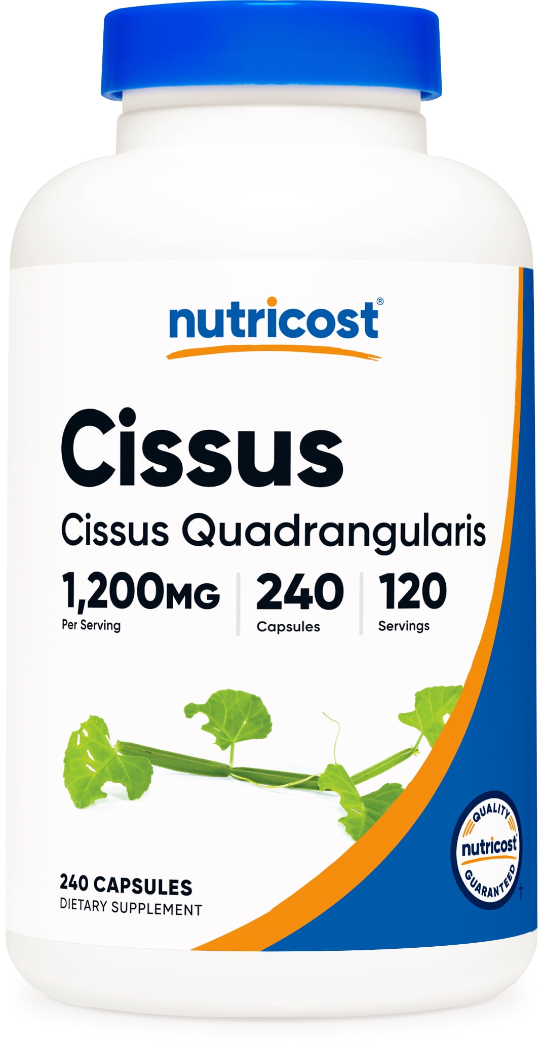 Nutricost Cissus Quadrangularis (1200mg) 240 Capsules - Gluten Free ...
