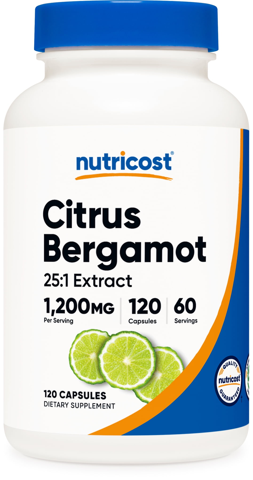 Nutricost Citrus Bergamot Capsules (120 Capsules, 60 Servings / 1,200 ...