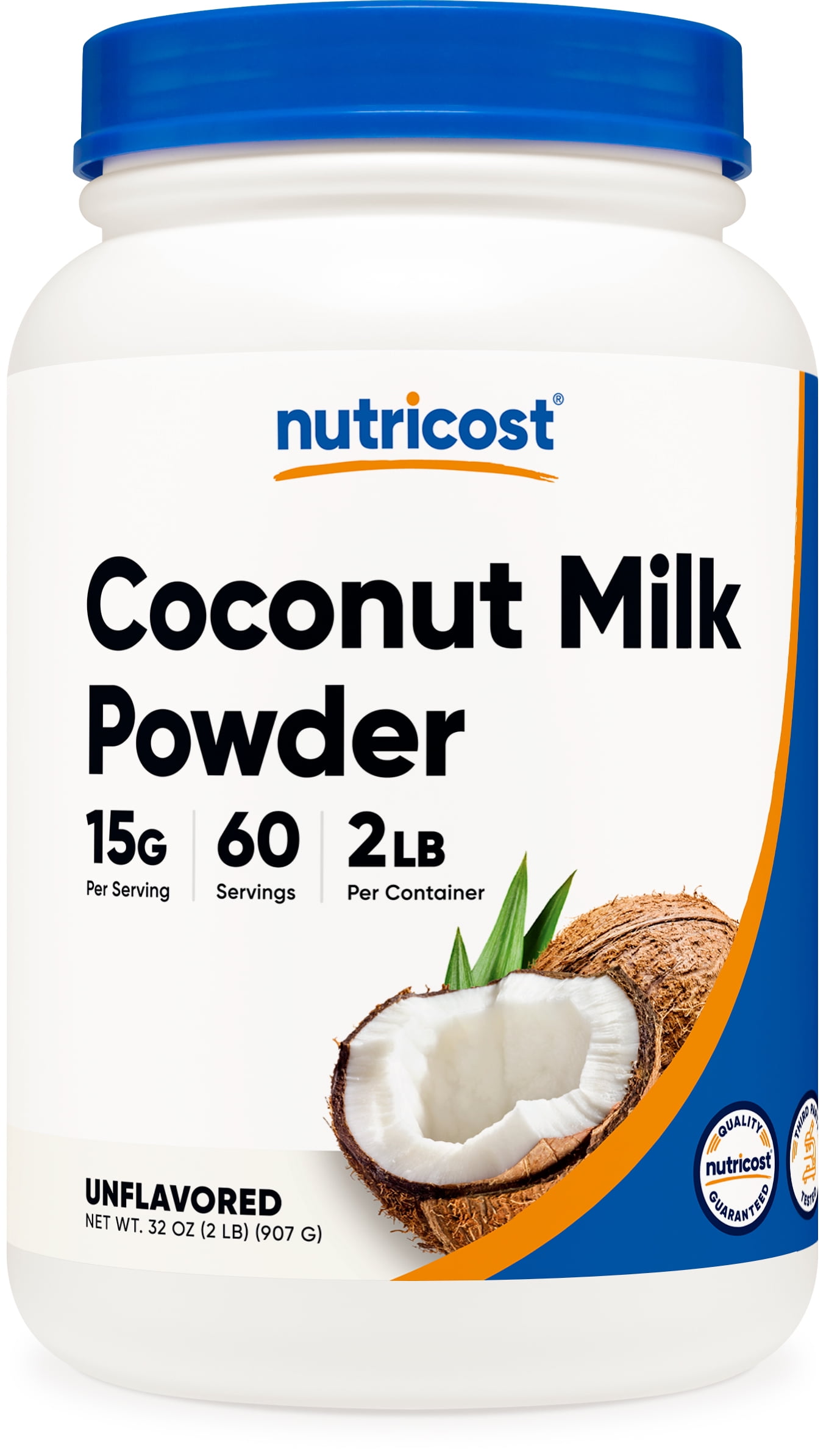 Nutricost Dry Coconut Milk Powder 2LBS - Non-GMO, Gluten Free, Vegan ...