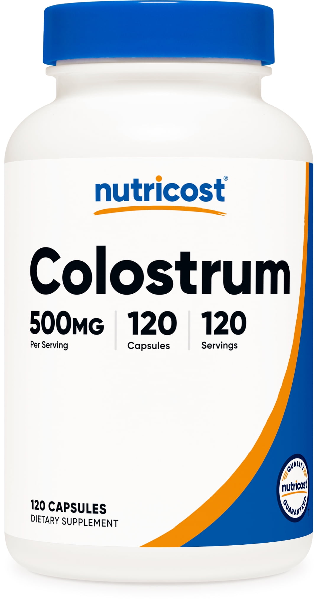 Nutricost Colostrum 500mg, 120 Capsules - Gluten Free & Non-GMO ...