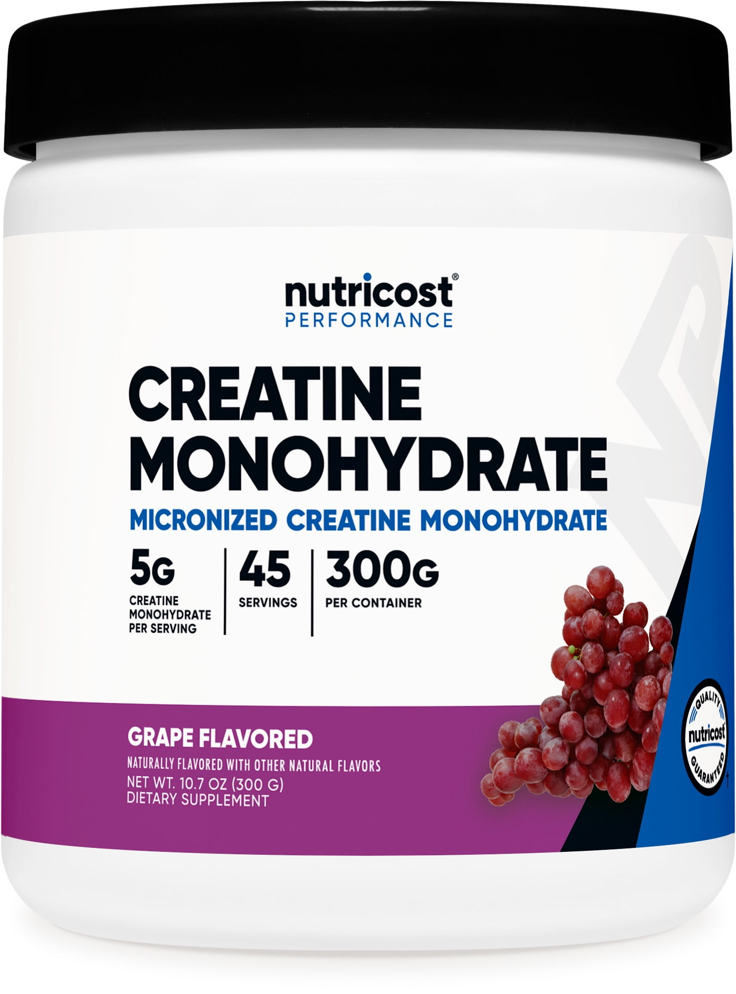 Nutricost Creatine Monohydrate Powder Grape (300g, 45 Servings) | Amino ...