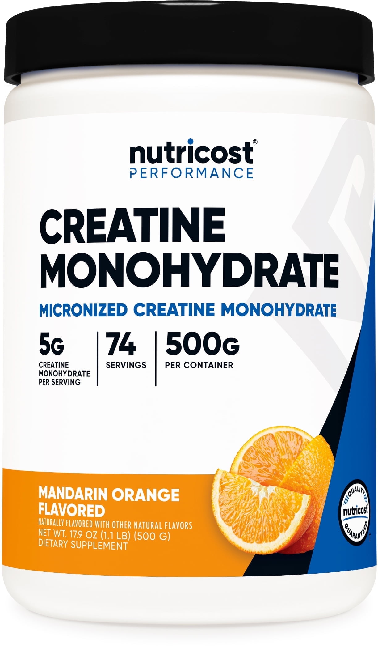 Nutricost Creatine Monohydrate Powder (Mandarin Orange, 500 Gram ...