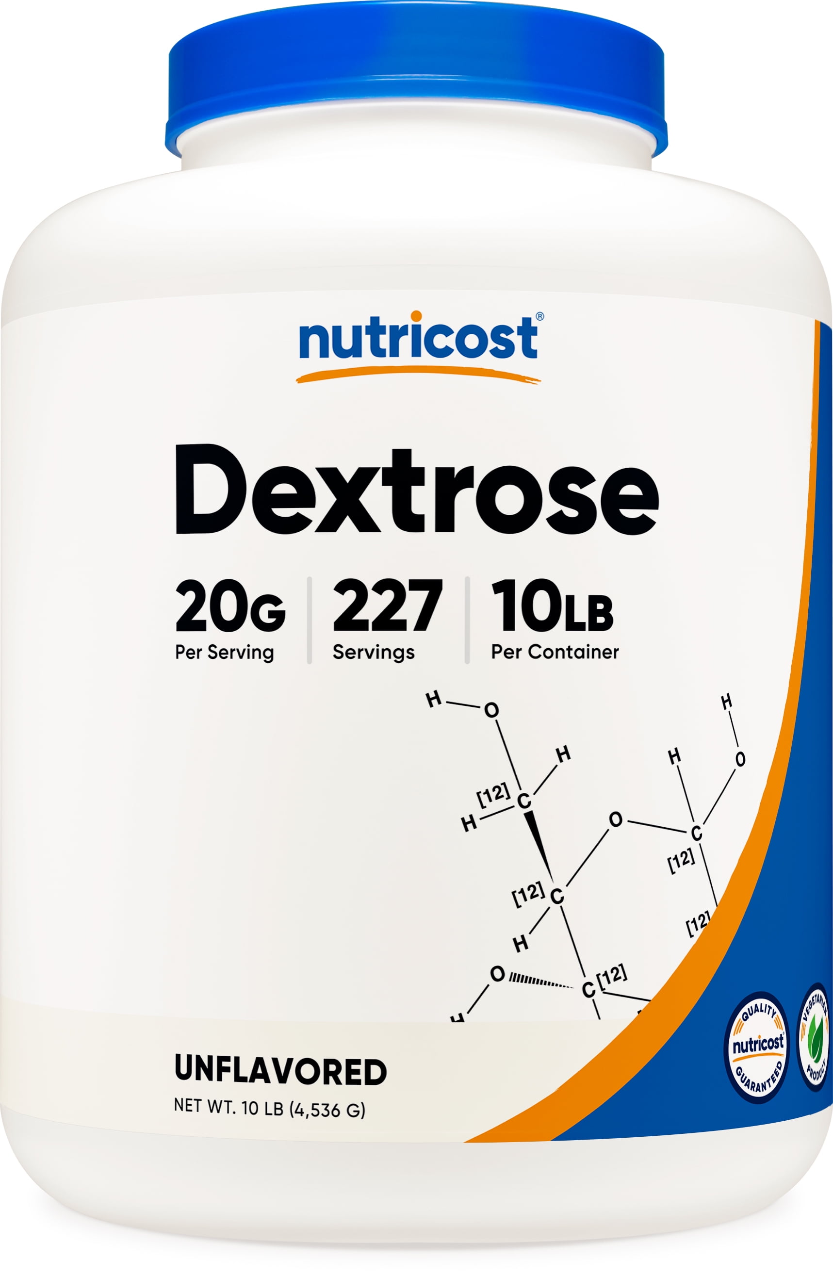 Nutricost Dextrose Pure Powder 10 lbs - Non-GMO Supplement - Walmart.com