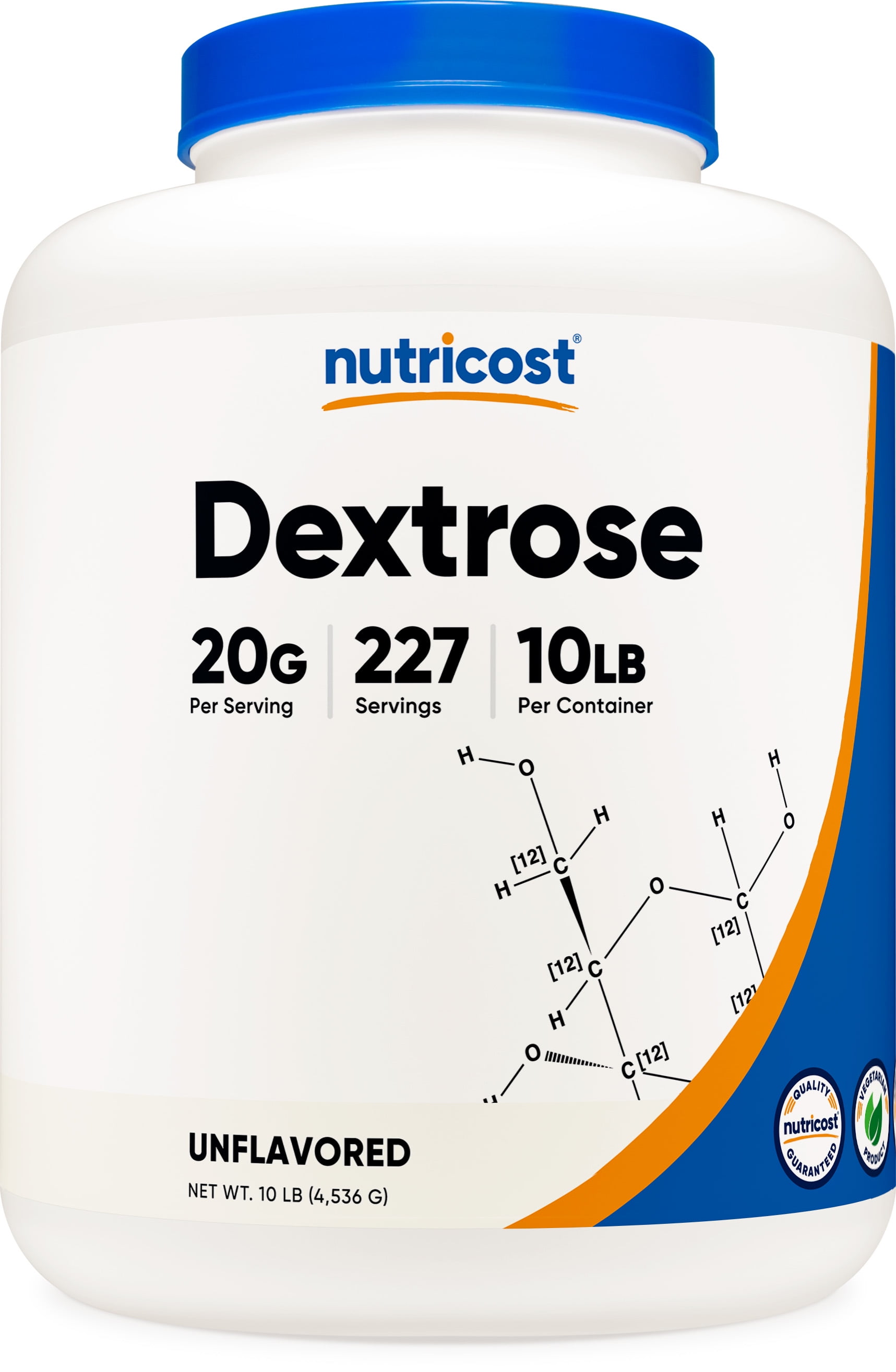 Nutricost Dextrose Pure Powder 10 lbs - Non-GMO Supplement - Walmart.com