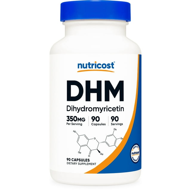 Nutricost Dihydromyricetin (DHM) Capsules (350mg, 90 Capsules) - Vegan ...
