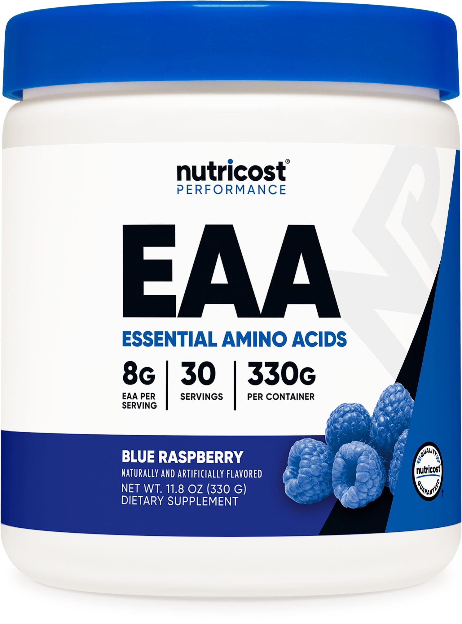 Nutricost EAA Powder Blue Raspberry 30 Servings - Essential Amino Acid ...
