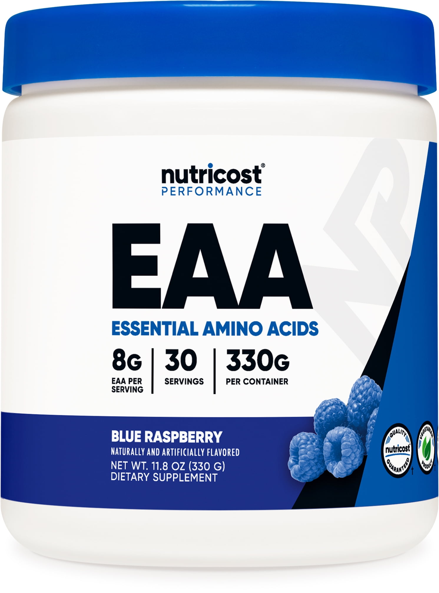 Nutricost Pre-Workout EAA Powder, 30 Servings, Blue Raspberry ...