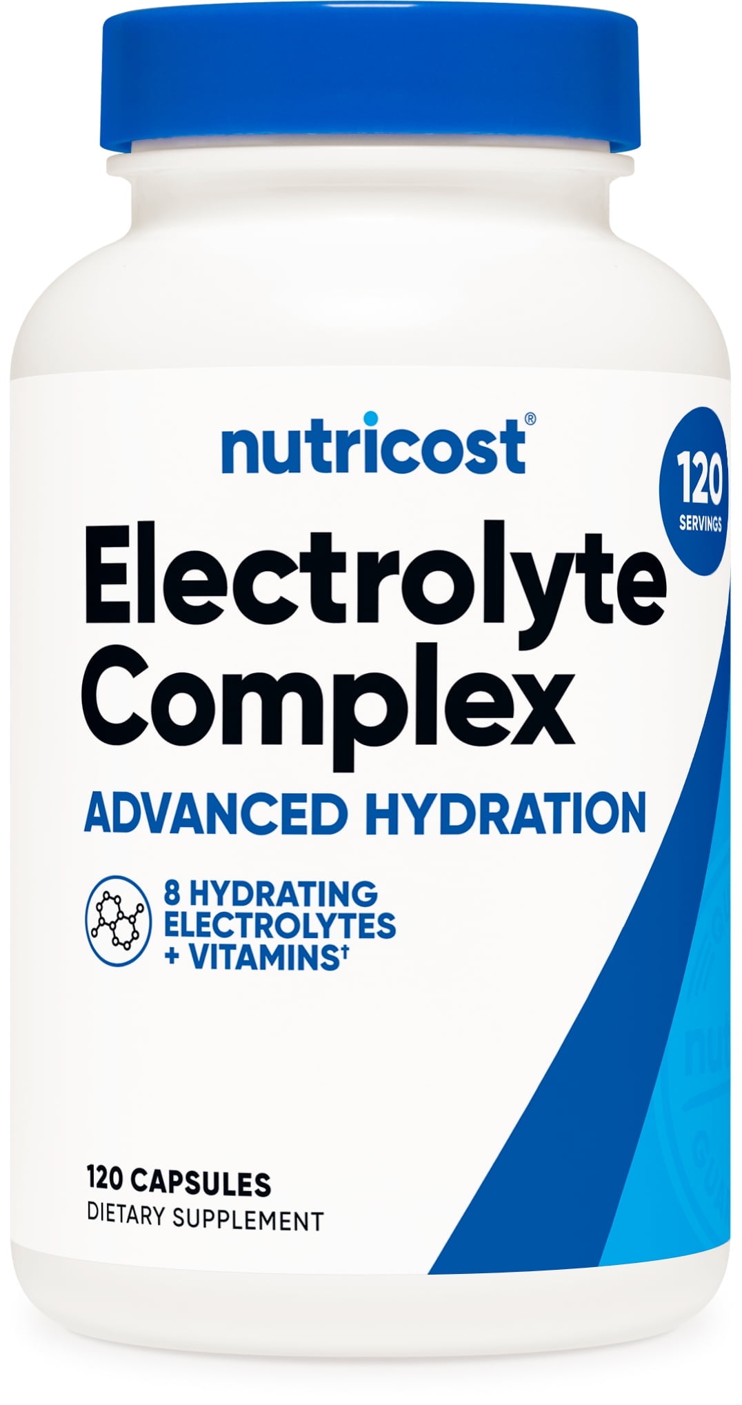 Nutricost Hydrating Electrolyte Complex Supplement with Real Salt, 120 ...