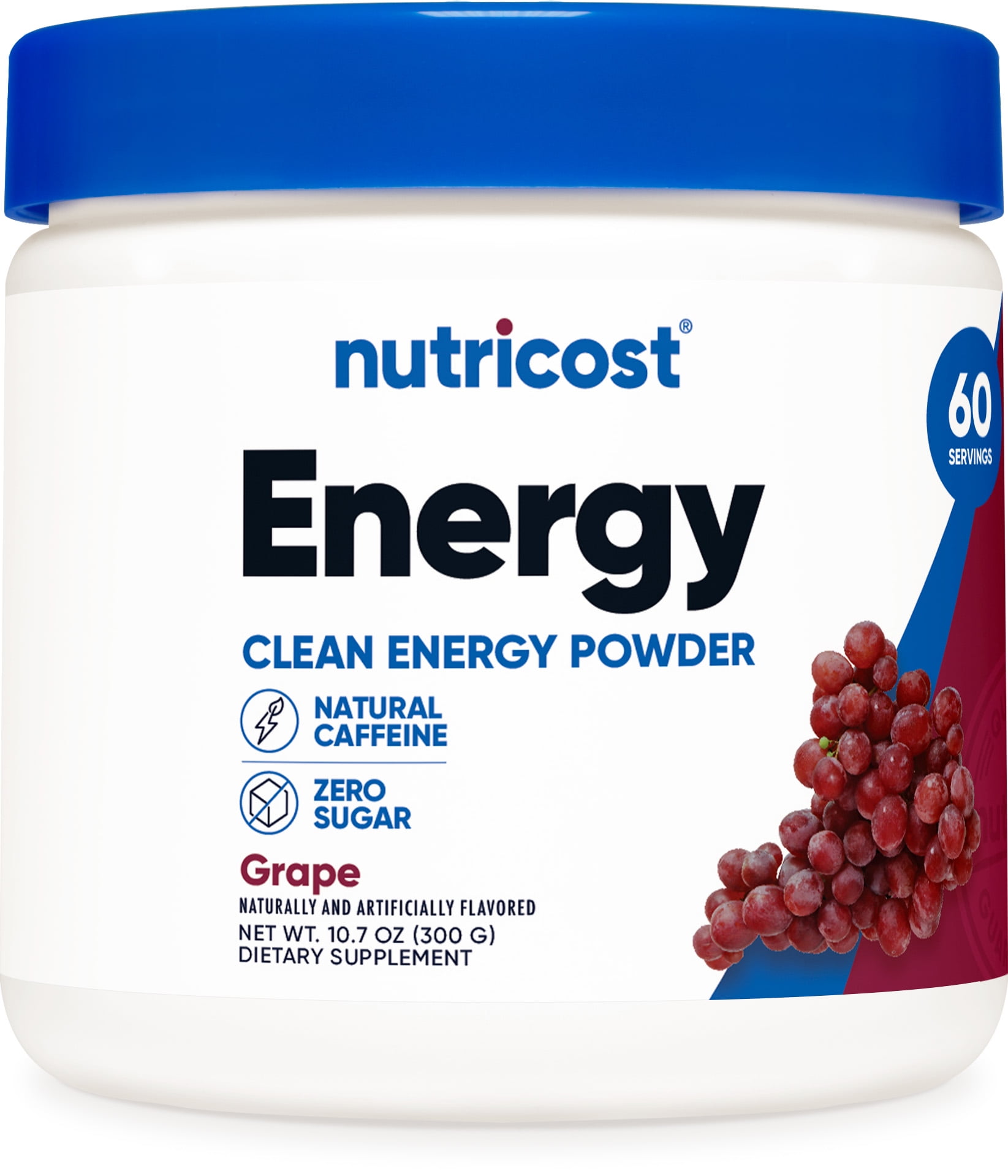 Nutricost Energy Drink Powder (Grape) (60 SERV) - Pre Workout ...
