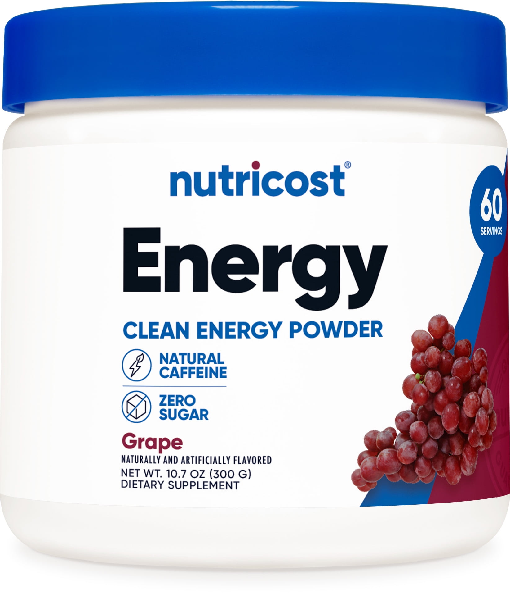 Nutricost Energy Drink Powder (Grape) (60 SERV) - Pre Workout ...