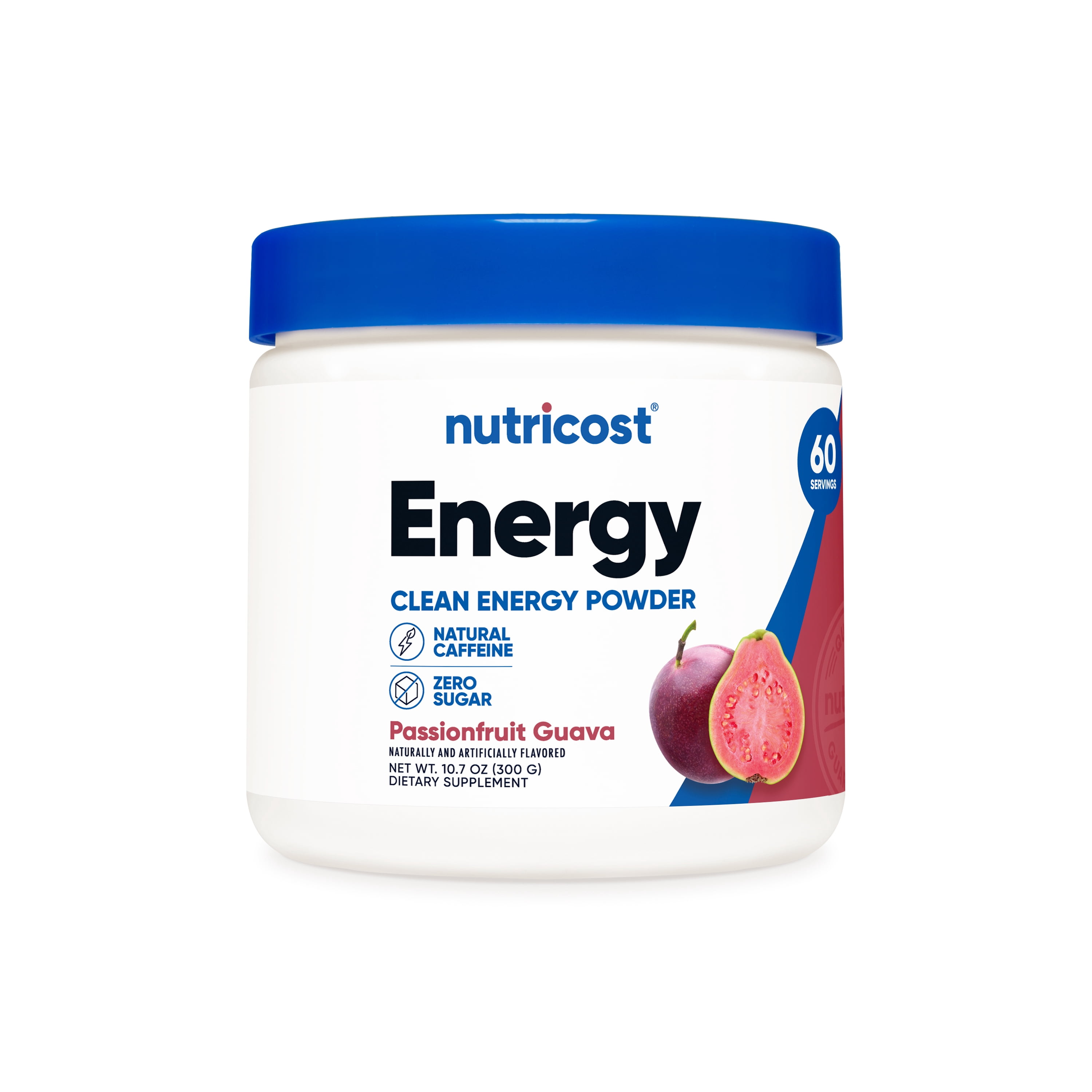 Nutricost Energy Drink Powder (Passionfruit Guava) (60 SERV) - Pre ...