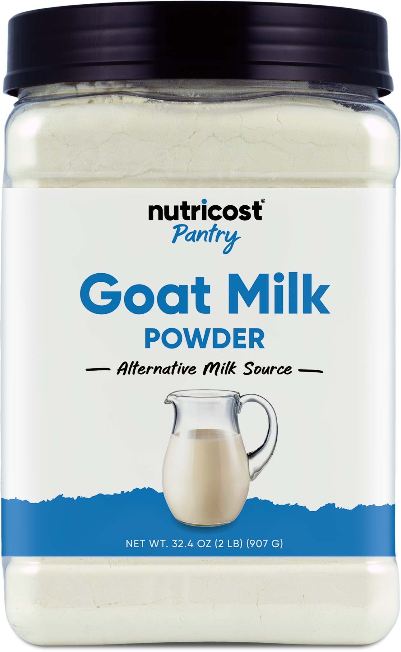 Nutricost Goat Milk Powder 2 LB Unflavored - Gluten-Free, Non-GMO ...