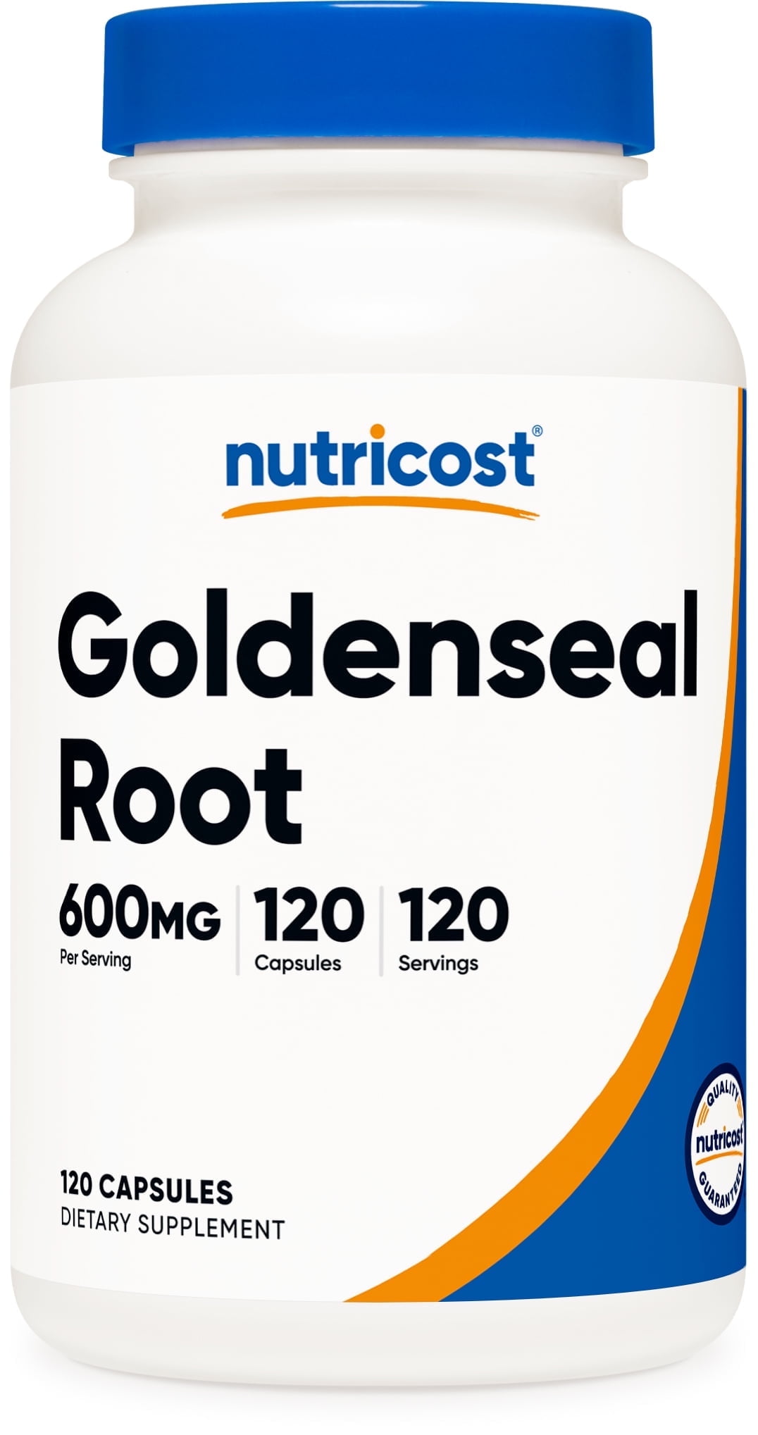 Nutricost Goldenseal Root 600mg - Non-GMO, Gluten-Free, 120 Digestive ...