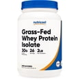 Free Shipping! Nutricost Grass-Fed Whey Protein Isolate Powder 2LBS ...