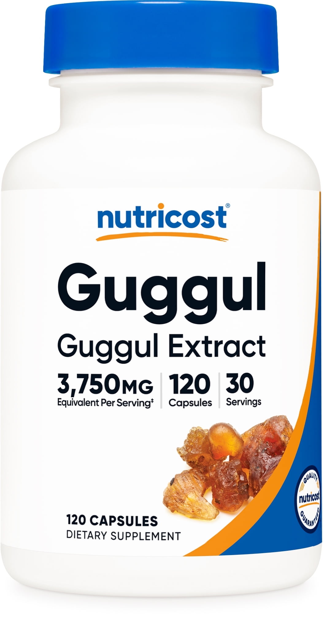 Nutricost Guggul Extract Supplement (3750 mg Equivalent) 120 Capsules ...