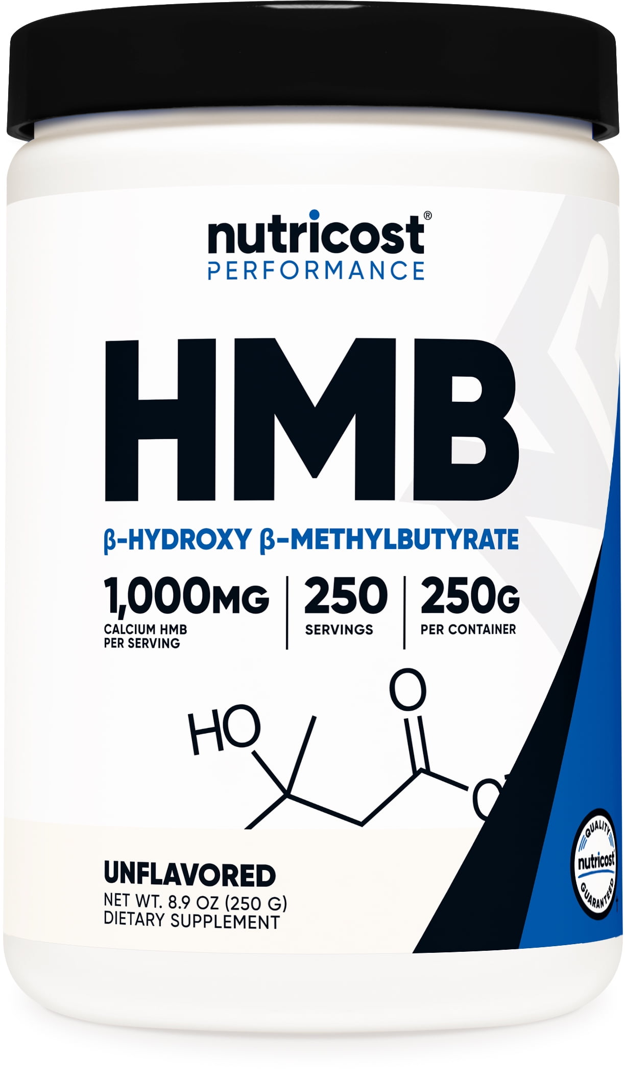 Nutricost, HMB Powder, 250g, 1000mg per serving, 250 servings - Walmart.com