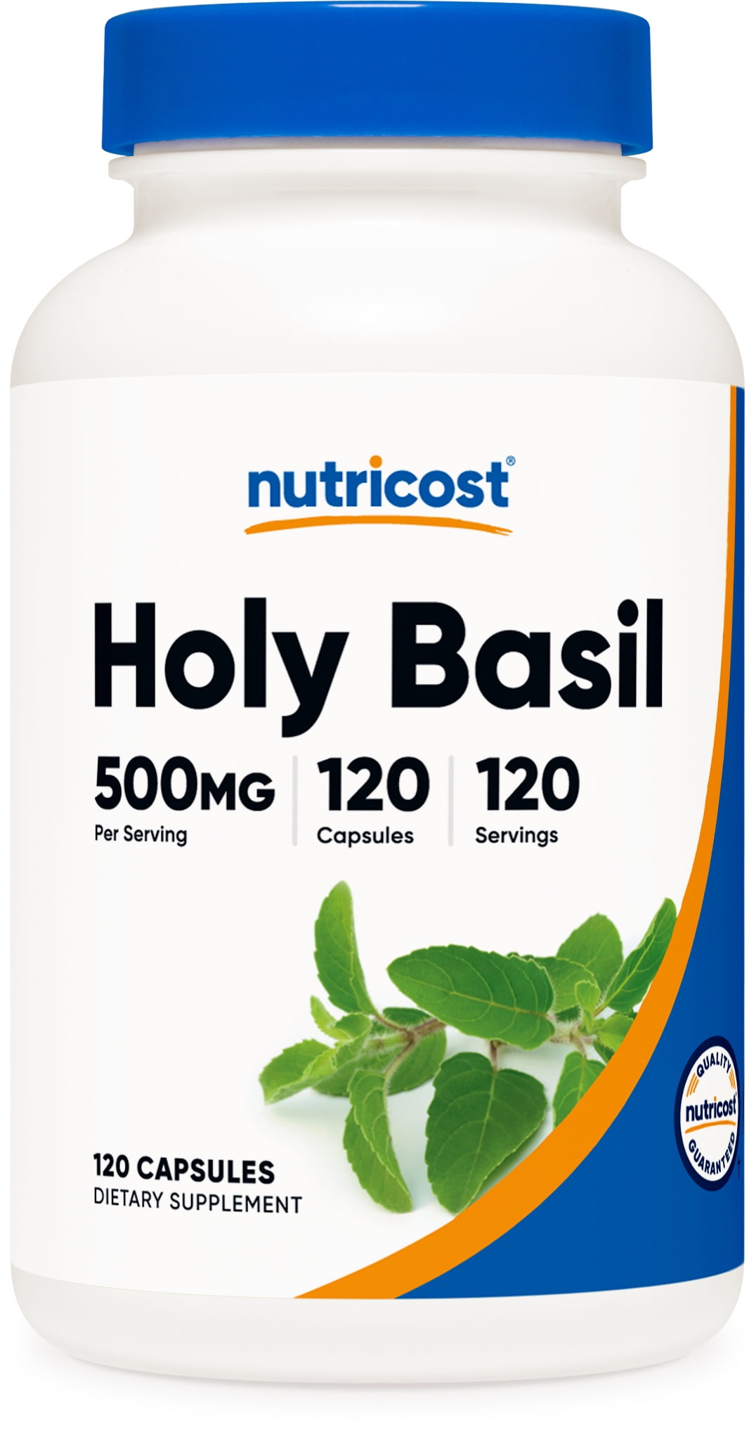Nutricost Holy Basil 500mg Vegetarian Capsules, Non-GMO & Gluten Free ...