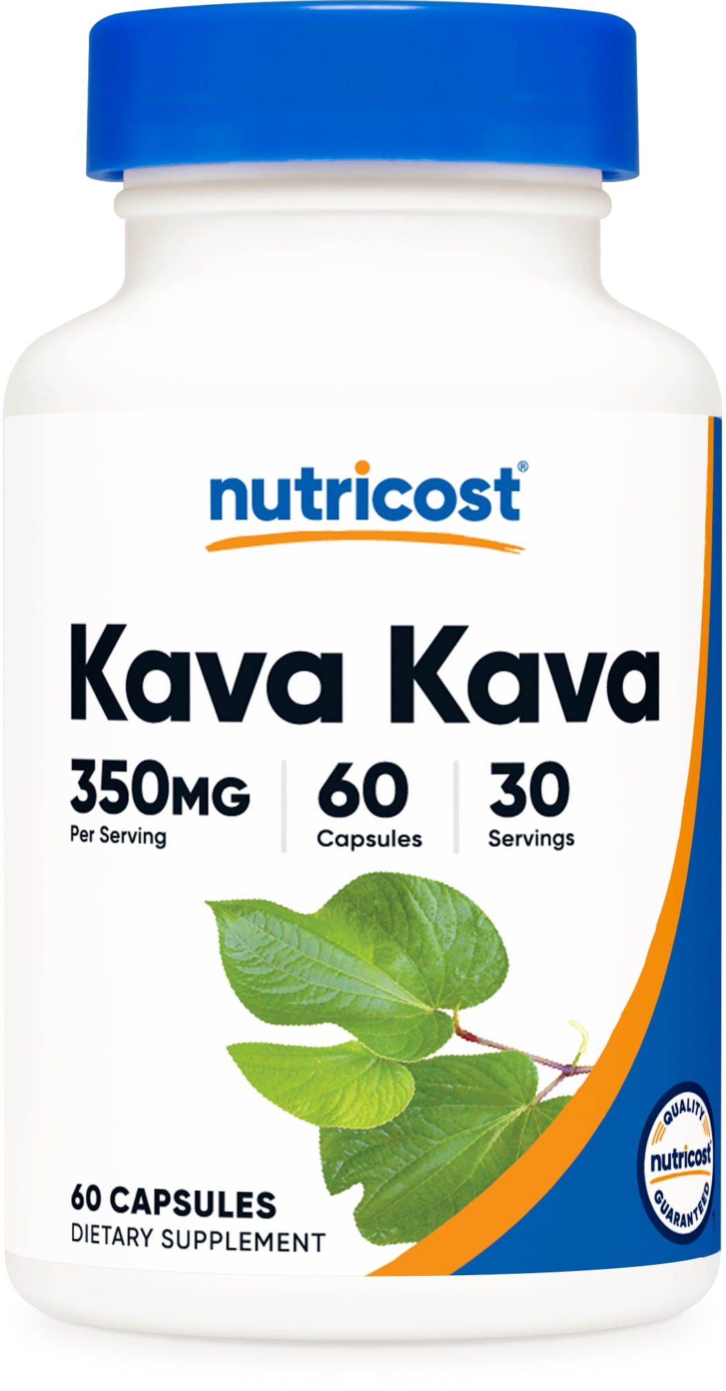 Nutricost Kava Kava Supplement (60 Capsules) 350mg Per Serving - Non ...