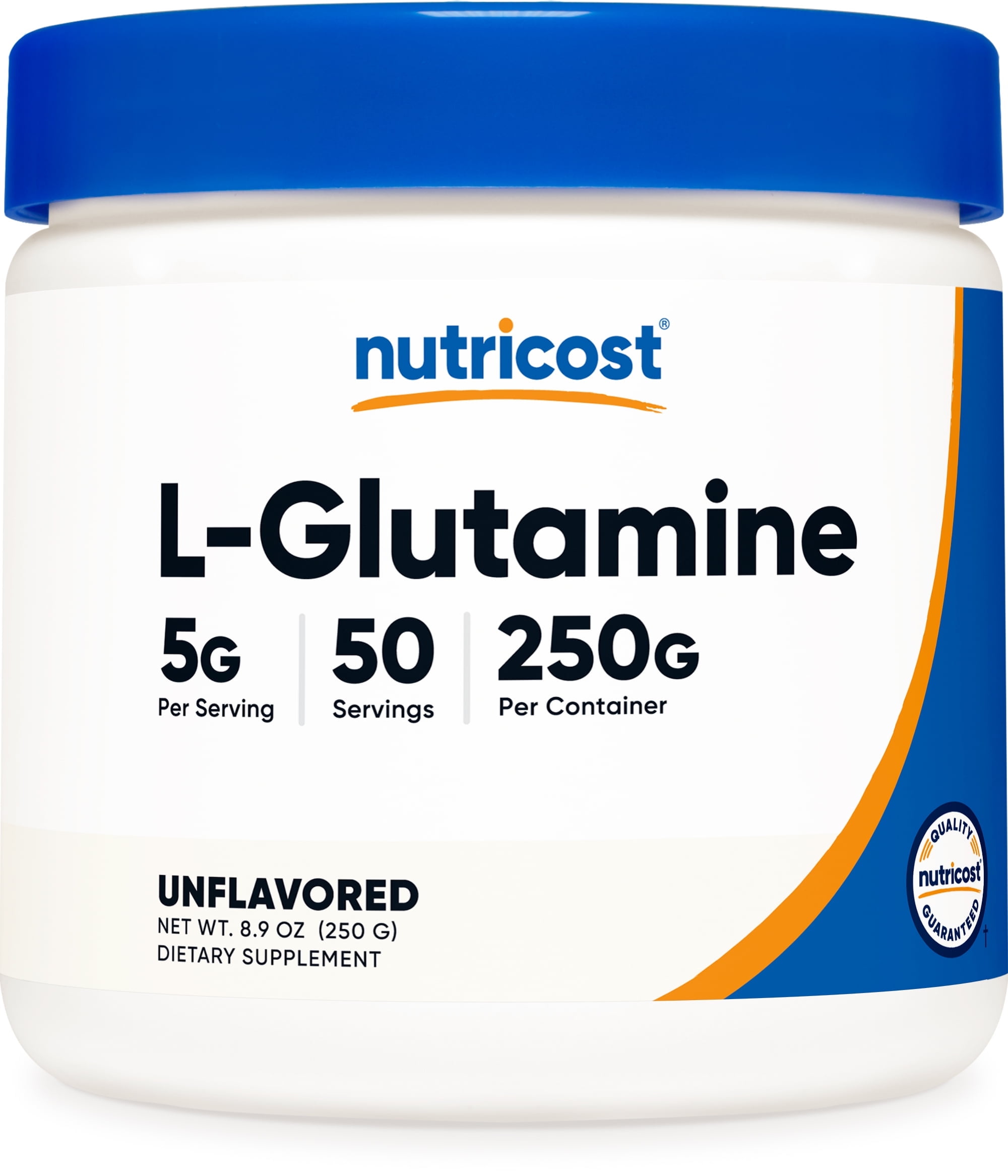 Nutricost L-Glutamine Powder 250g Dietary Supplement for Fitness ...