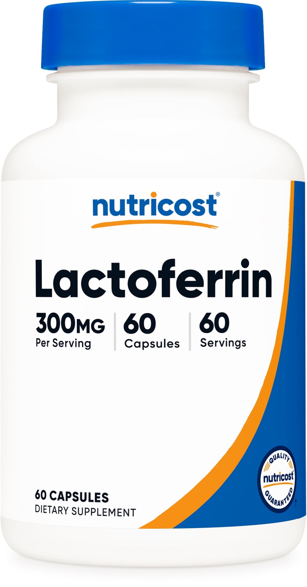 Nutricost Lactoferrin Capsules 300mg Vegetarian Supplement | 60 ...