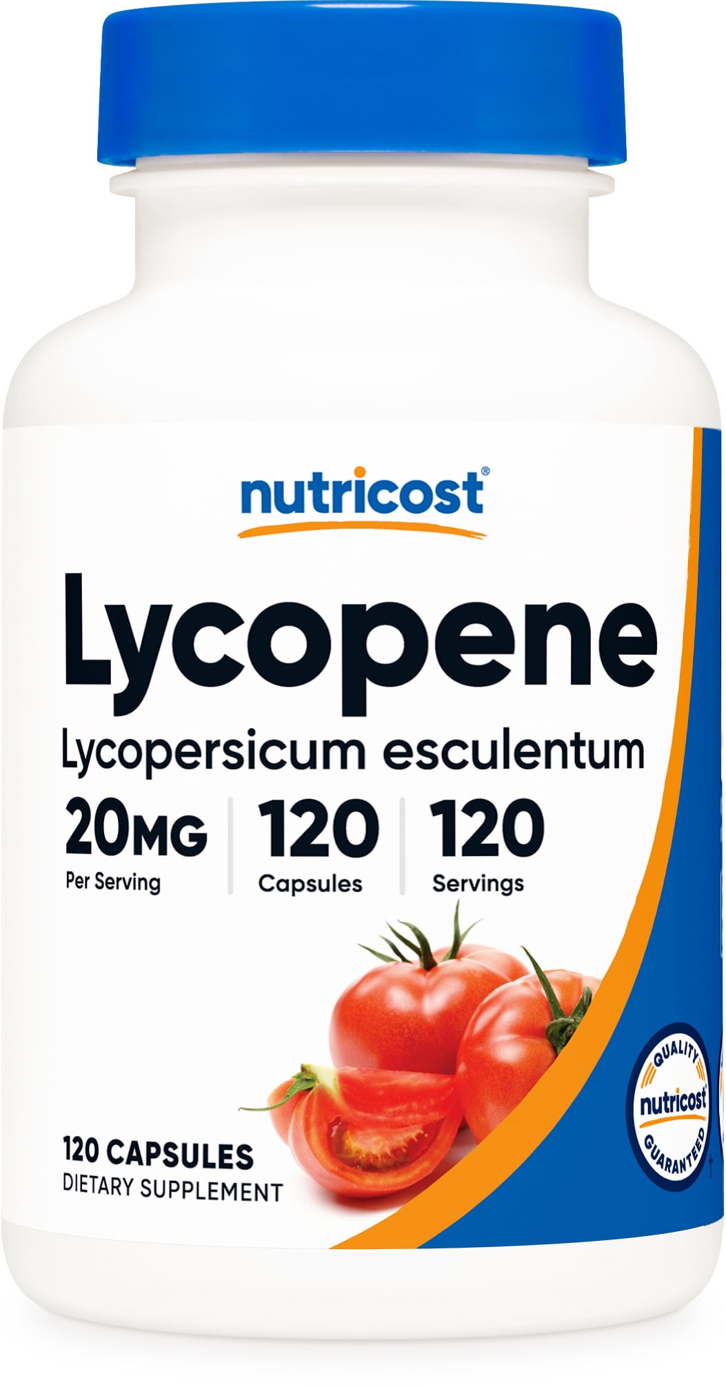 Nutricost Lycopene - 20mg, 120 Veggie Capsules, Gluten Free & Non-GMO ...