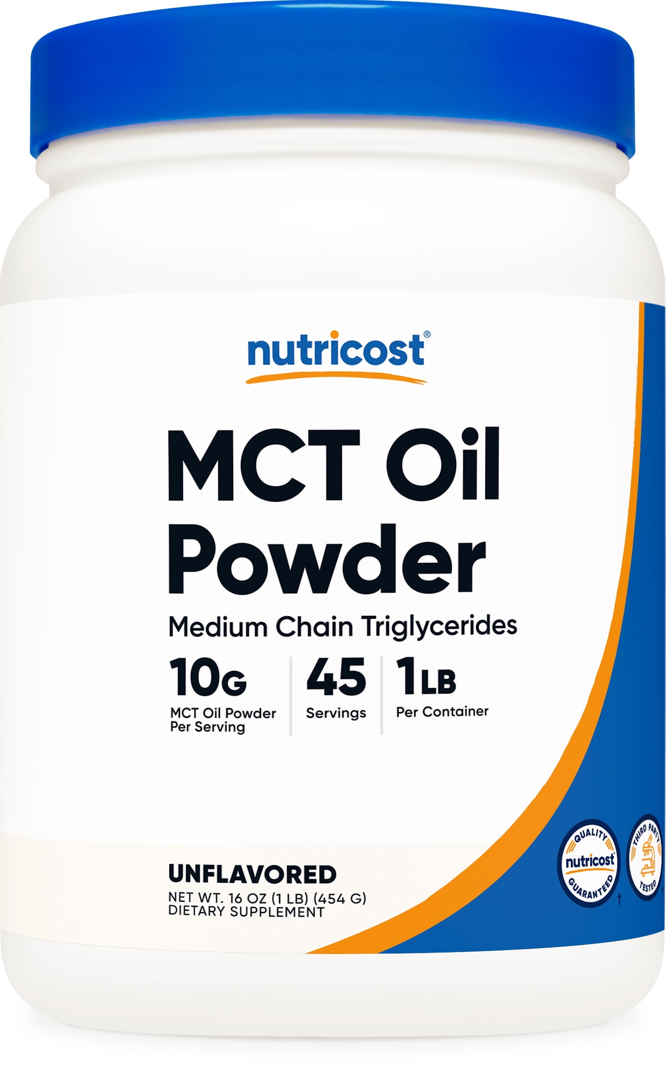 Nutricost MCT Oil Powder 1LB (16oz) - (Medium Chain Triglyceride ...
